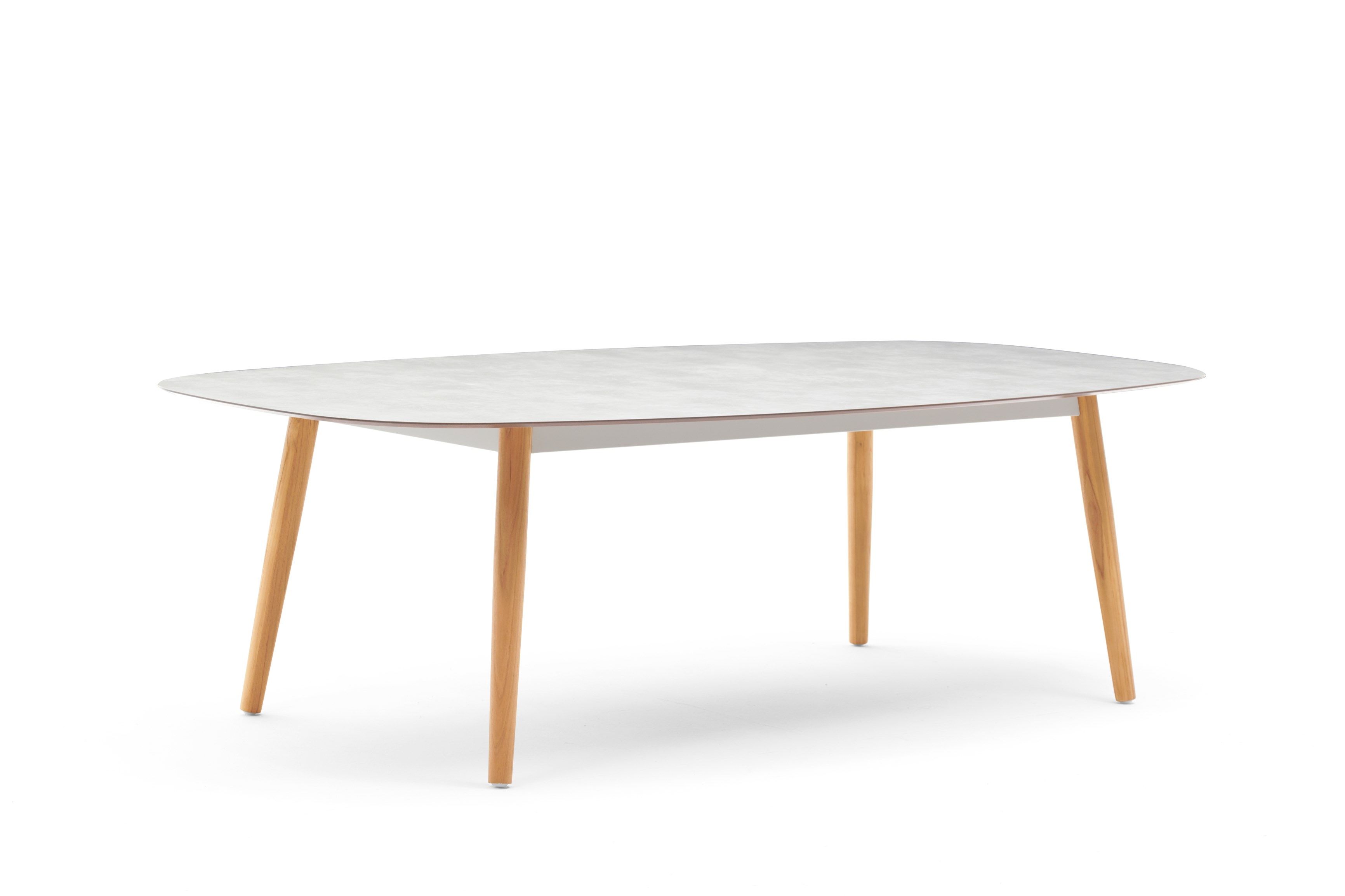 Elliptical garden table ELLISSE By Varaschin