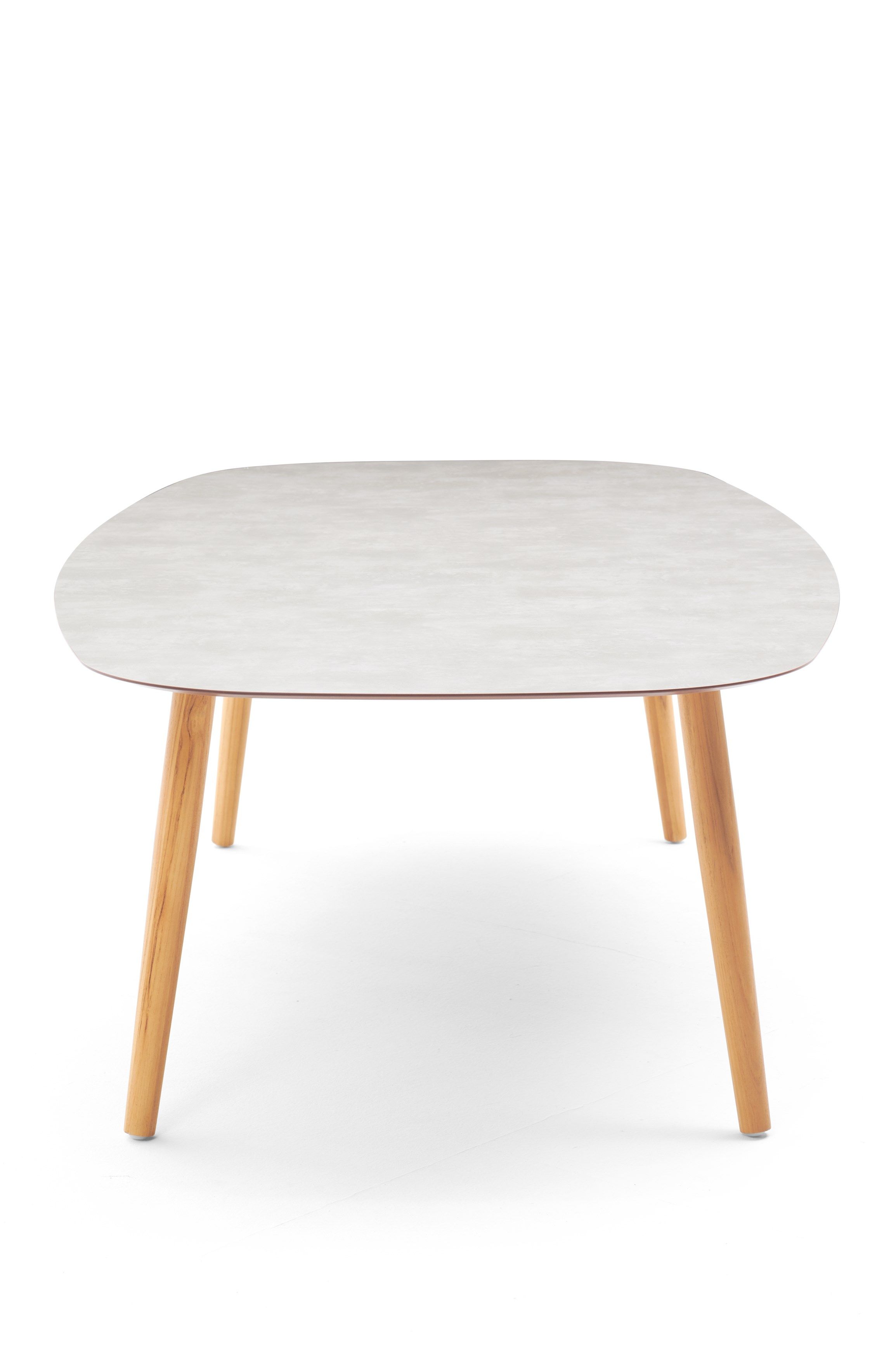 Elliptical garden table ELLISSE By Varaschin