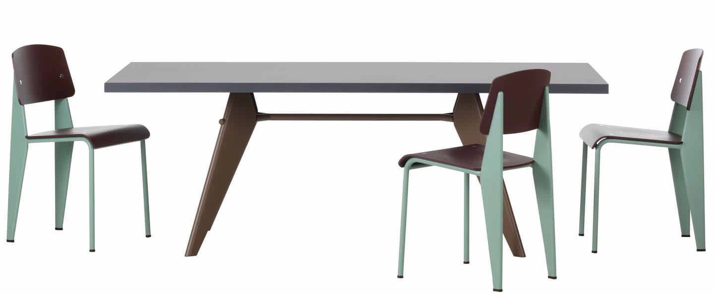Стол EM TABLE By Vitra дизайн Jean Prouvé