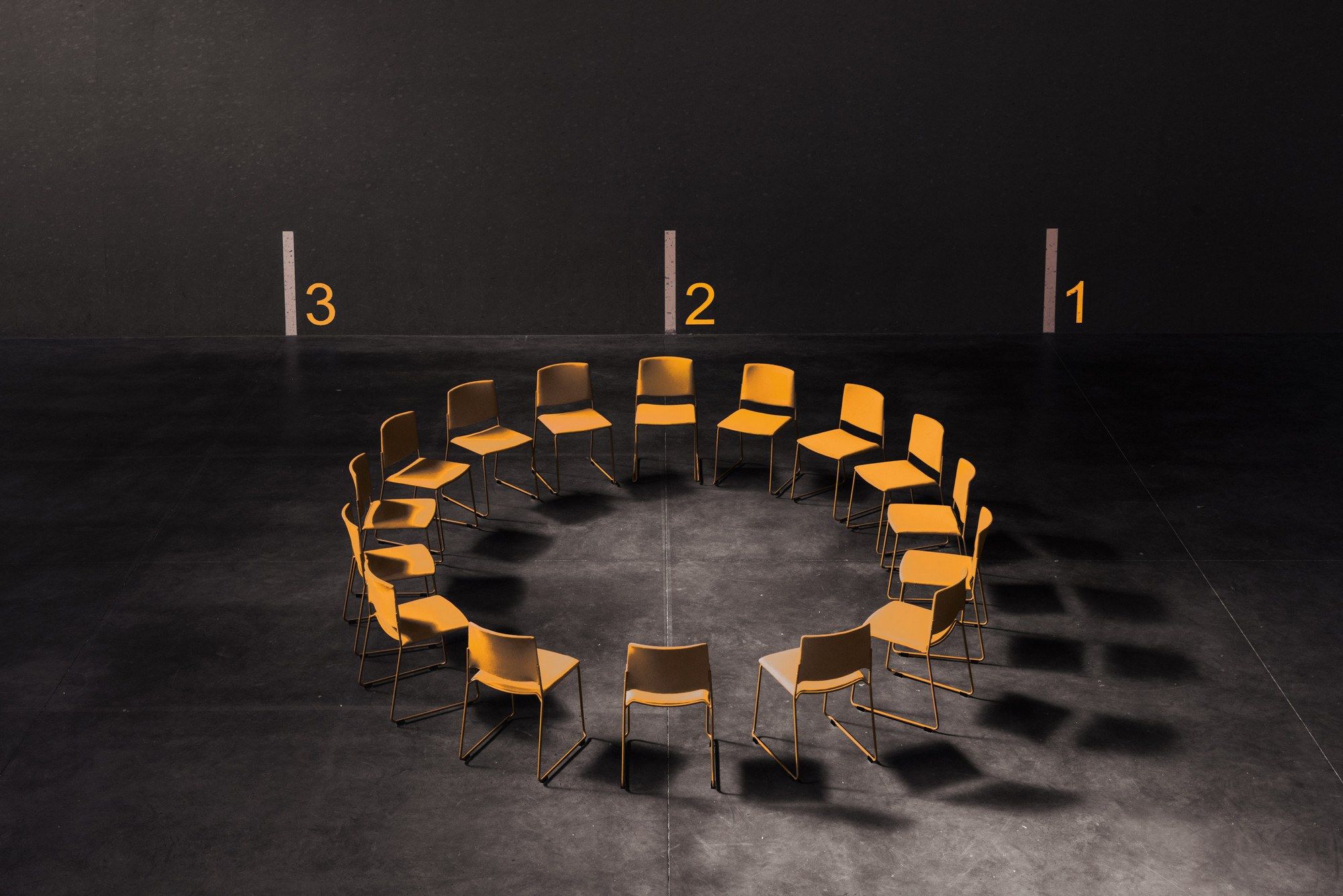 EMA | Sled base chair By ENEA design Lievore Altherr Molina