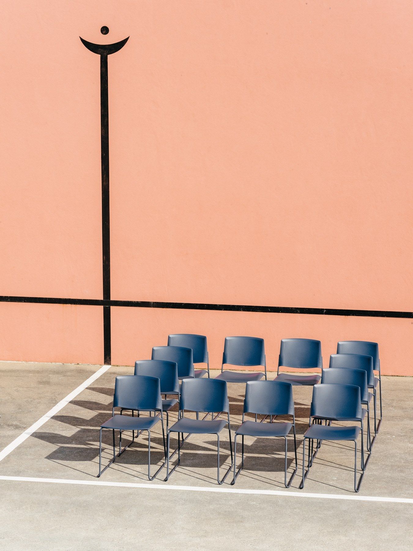 EMA | Sled base chair By ENEA design Lievore Altherr Molina