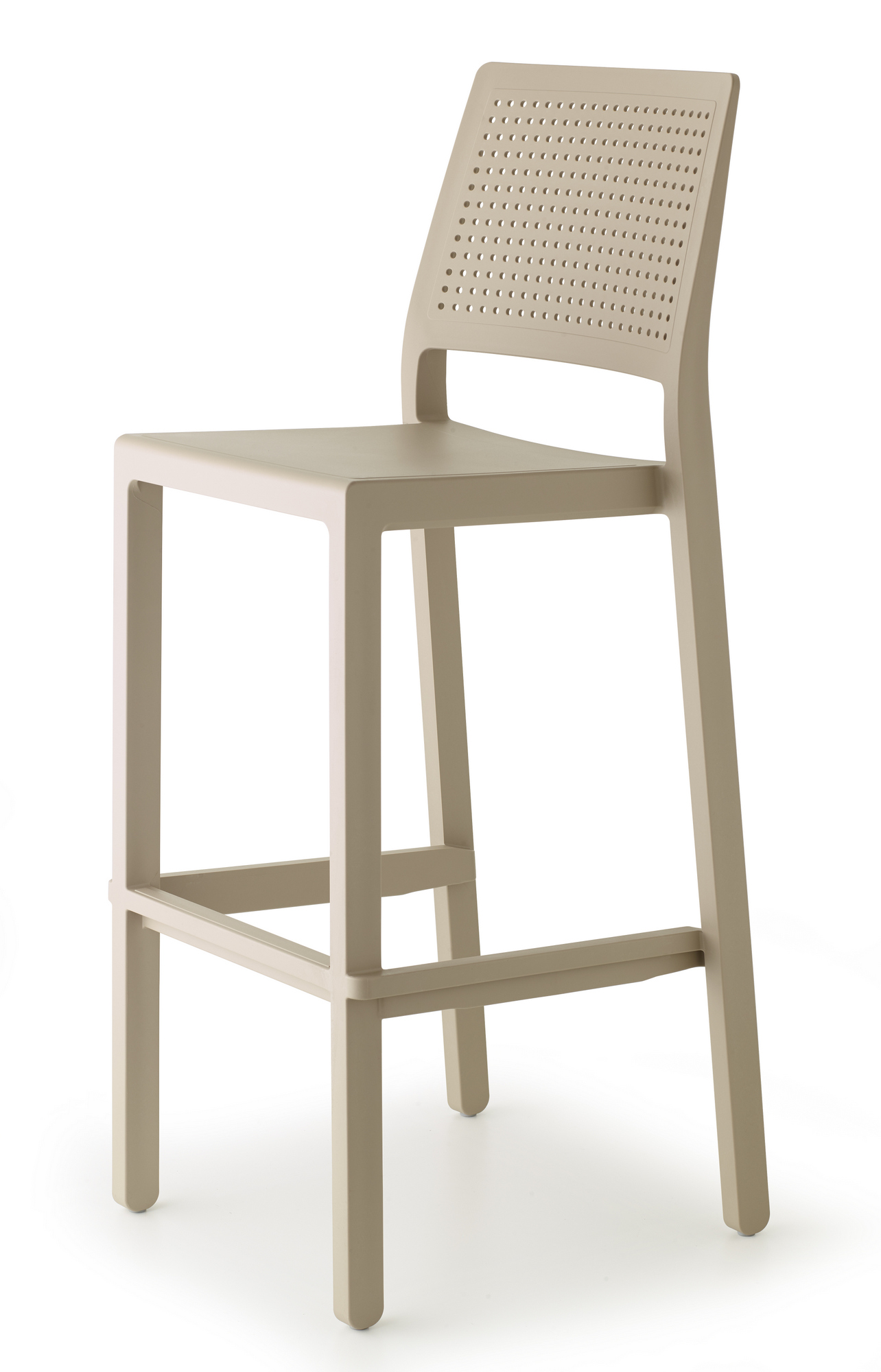 EMI Technopolymer stool with footrest By SCAB DESIGN | design Arter&Citton