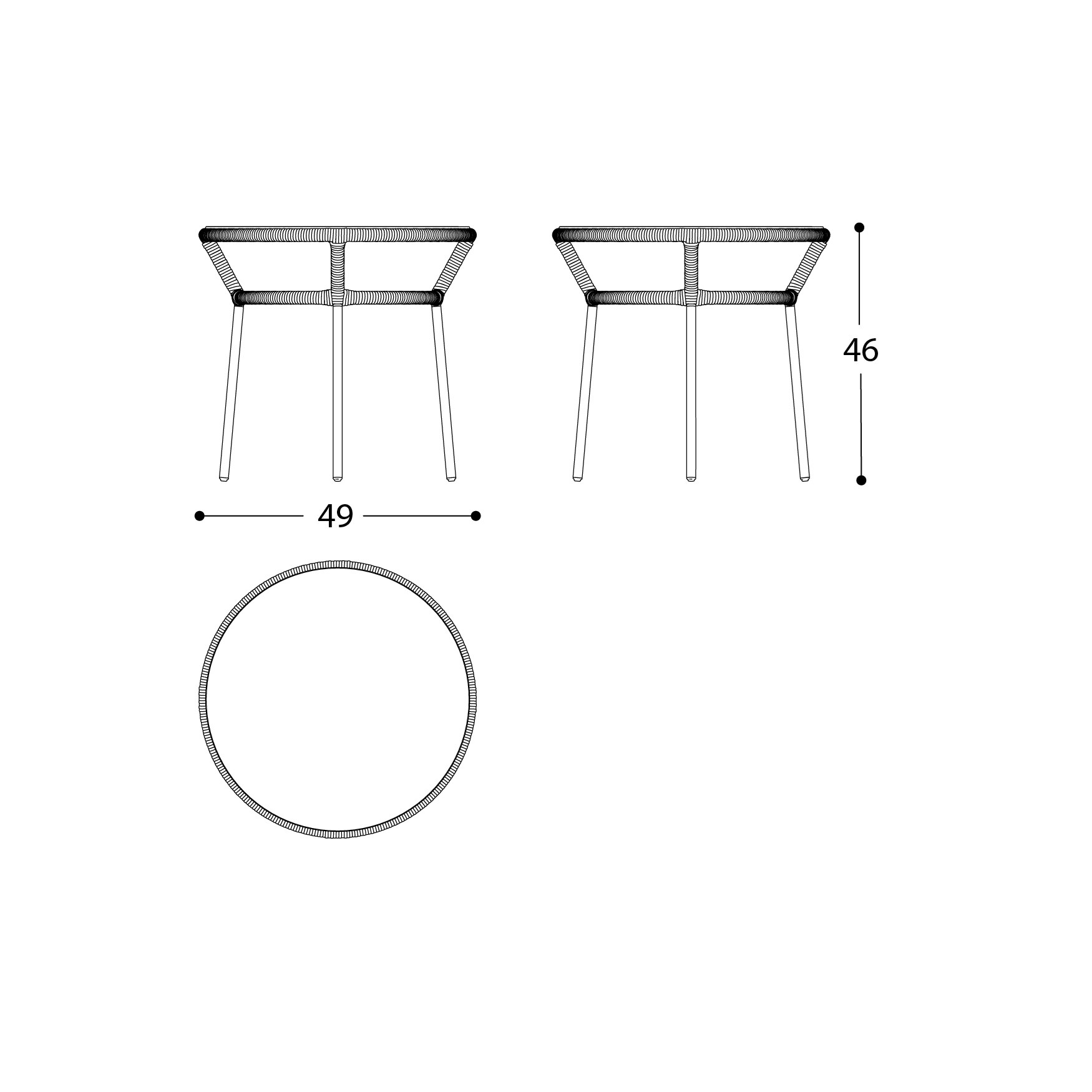 EMMA CROSS | Coffee table Emma Cross Collection By Varaschin design ...