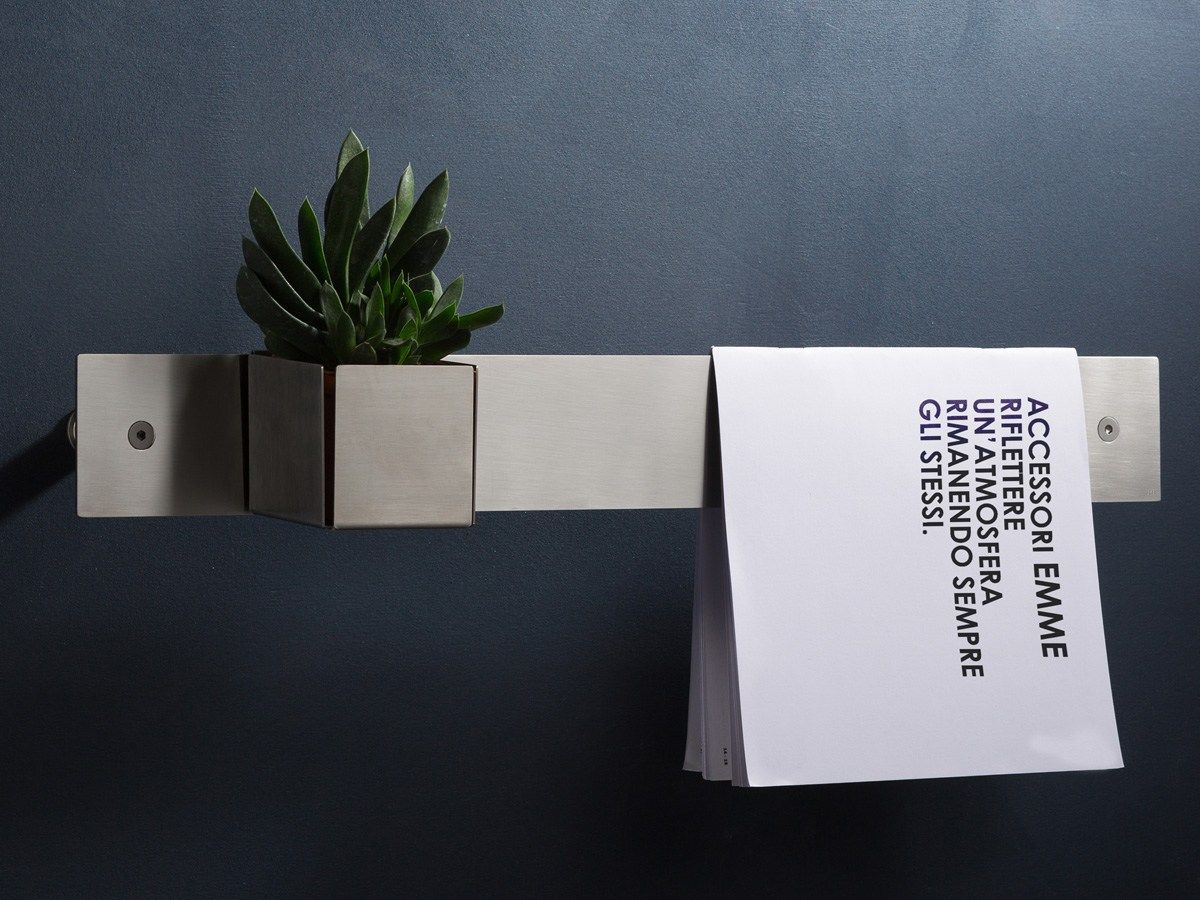 EMME 27070+7025190F bathroom wall shelf By MINA