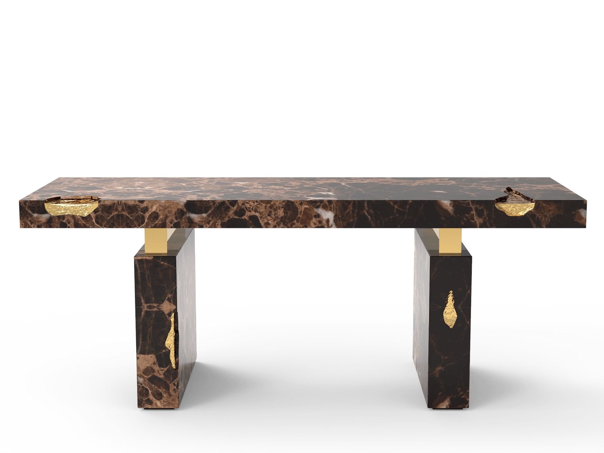 Rectangular marble writing desk EMPIRE EMPERADOR By Boca do Lobo