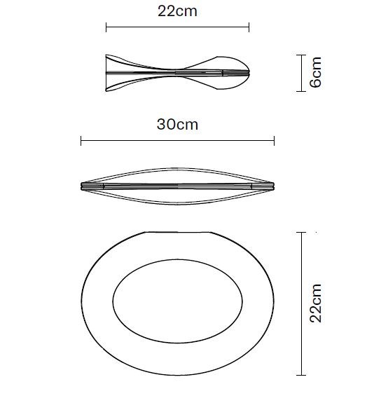 ENCK | Ceiling light Aluminium ceiling light By Fabbian | design ...