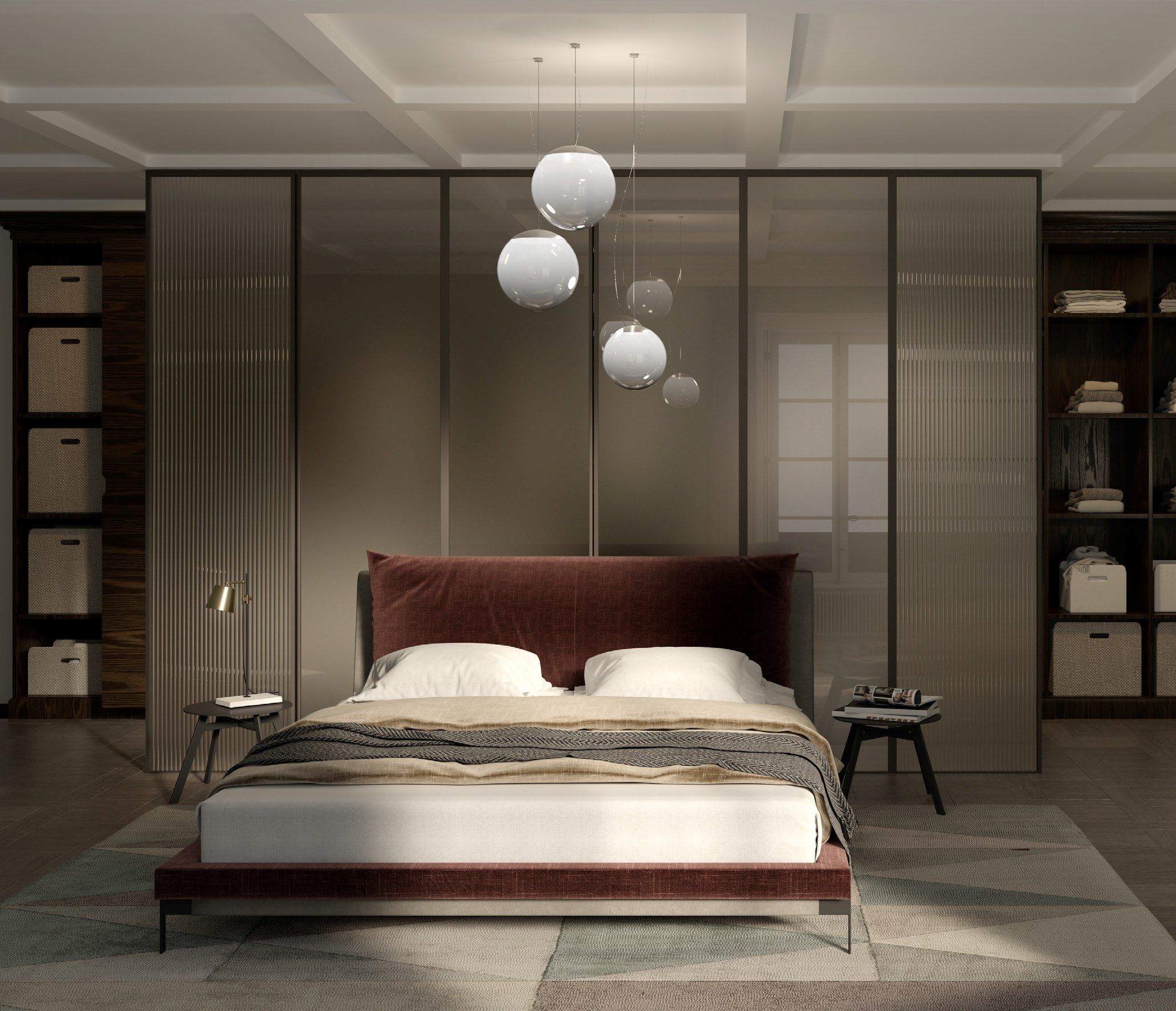 Parete divisoria modulare in vetro ENDLESS - Box & Co. - Edilportale