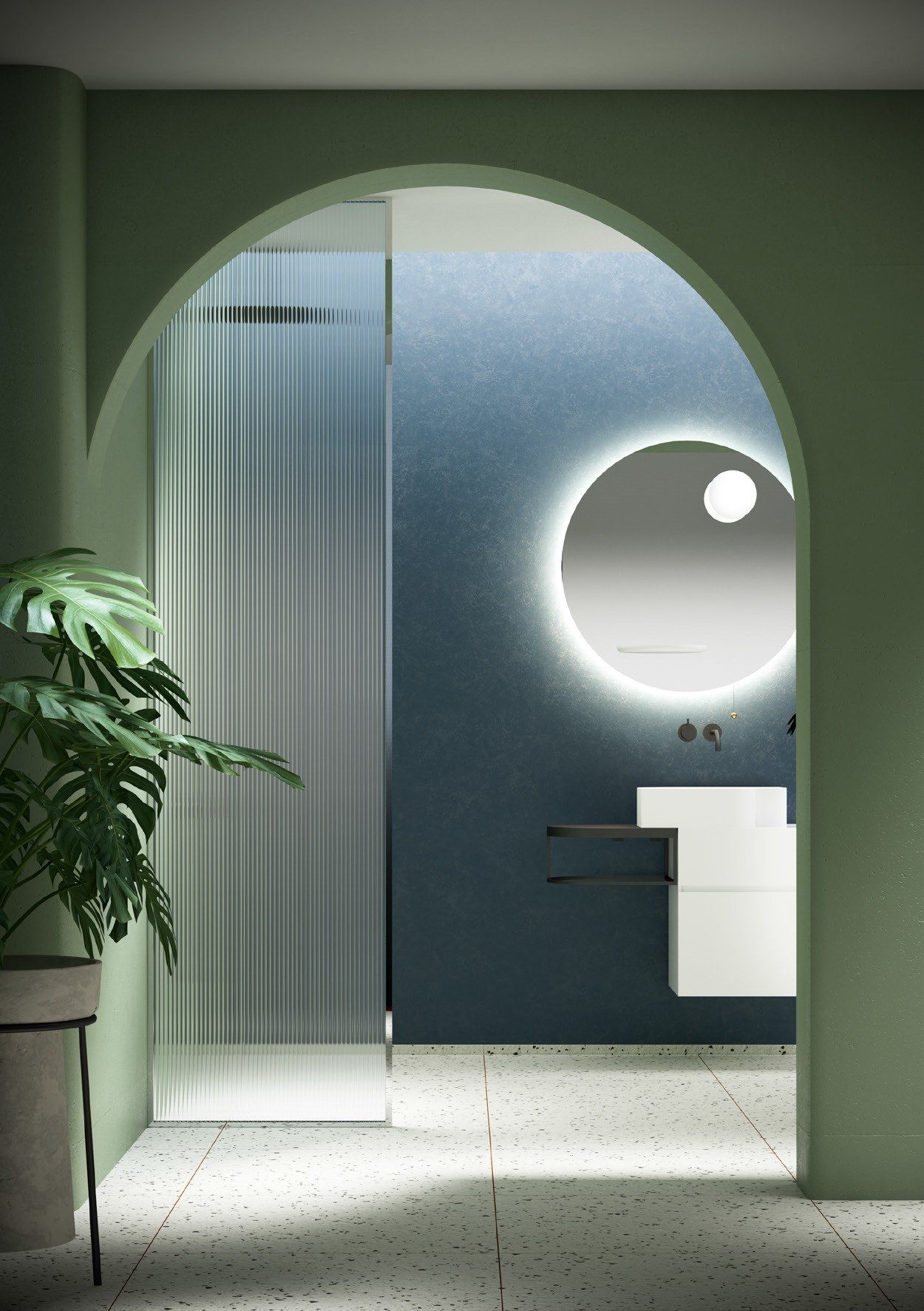 Parete divisoria modulare in vetro ENDLESS - Box & Co. - Edilportale