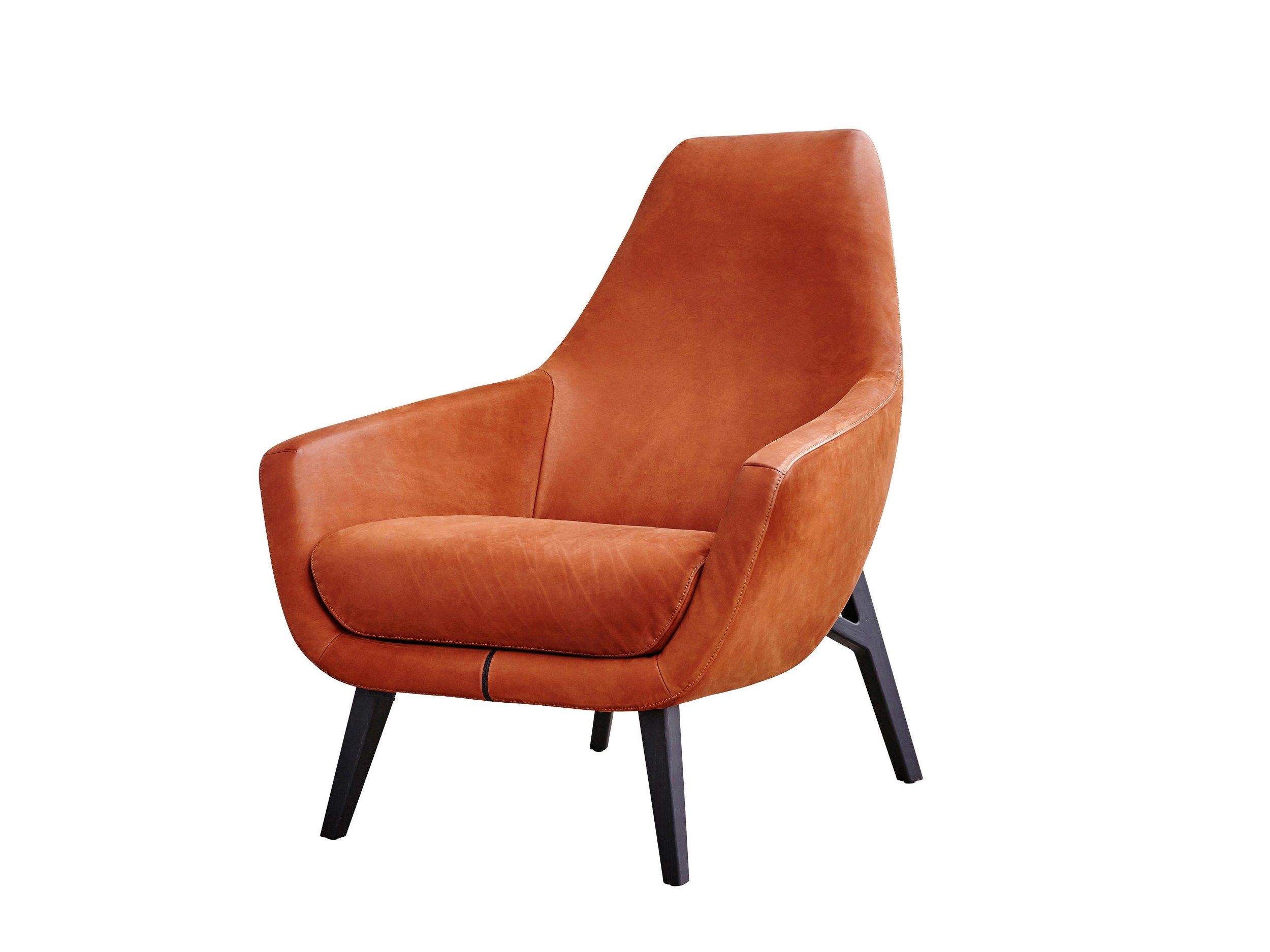 ENZO | Leather armchair Enzo Collection By Montis design Geert Koster