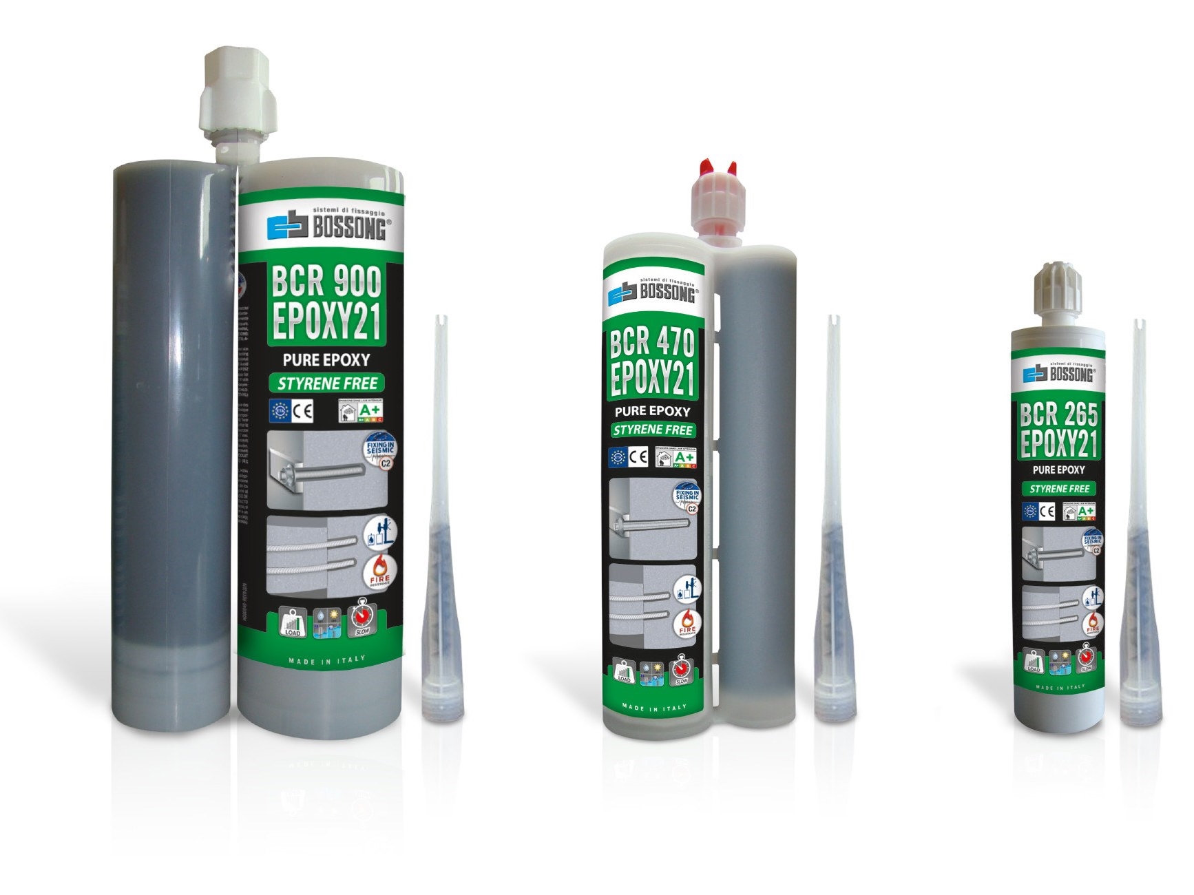 Ancorante chimico EPOXY21 - BOSSONG - Edilportale
