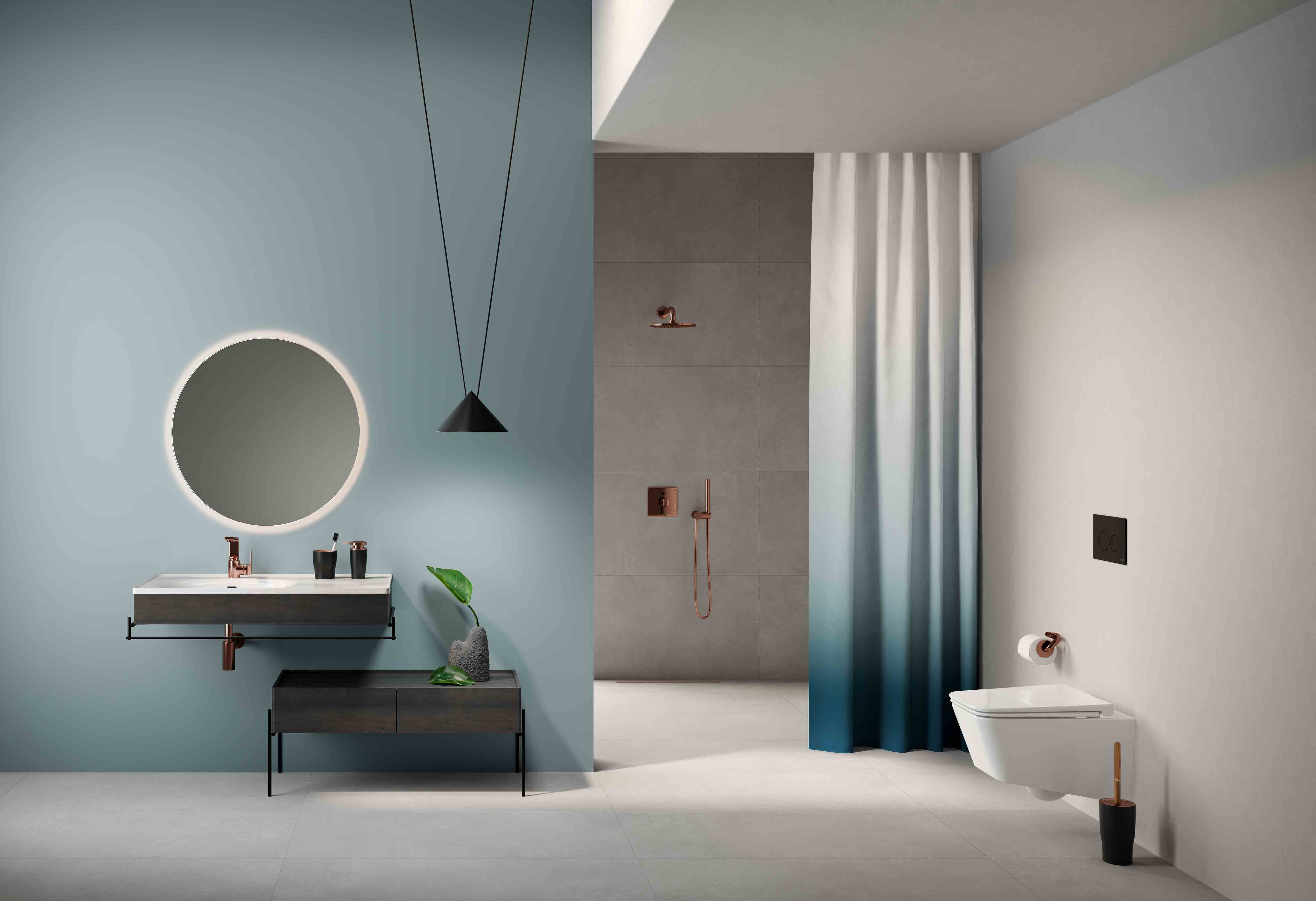 EQUAL | Washbasin with integrated countertop Equal Collection By VitrA ...