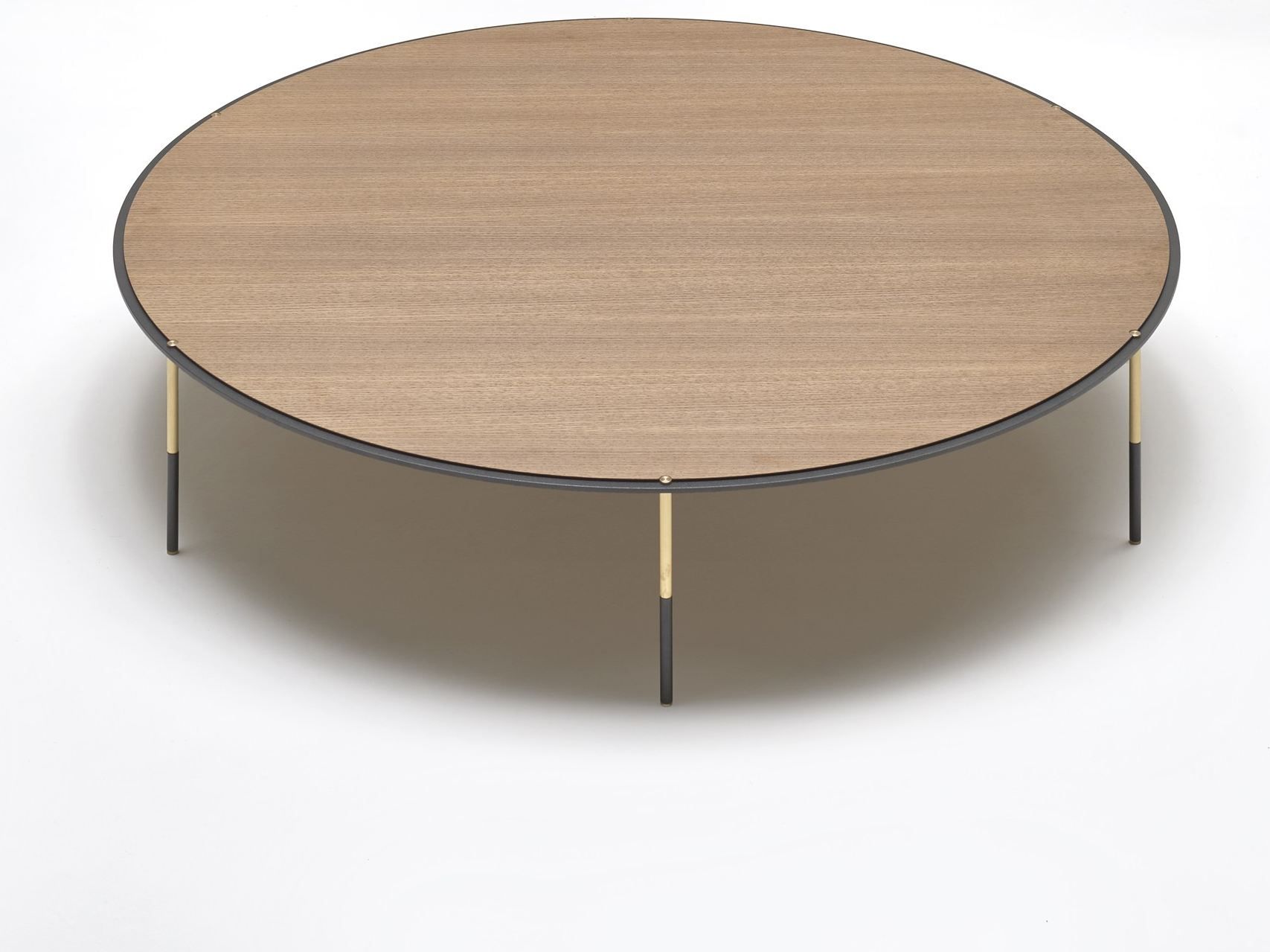 ERA TABLE Round HPL coffee table By Living Divani | design David Lopez ...