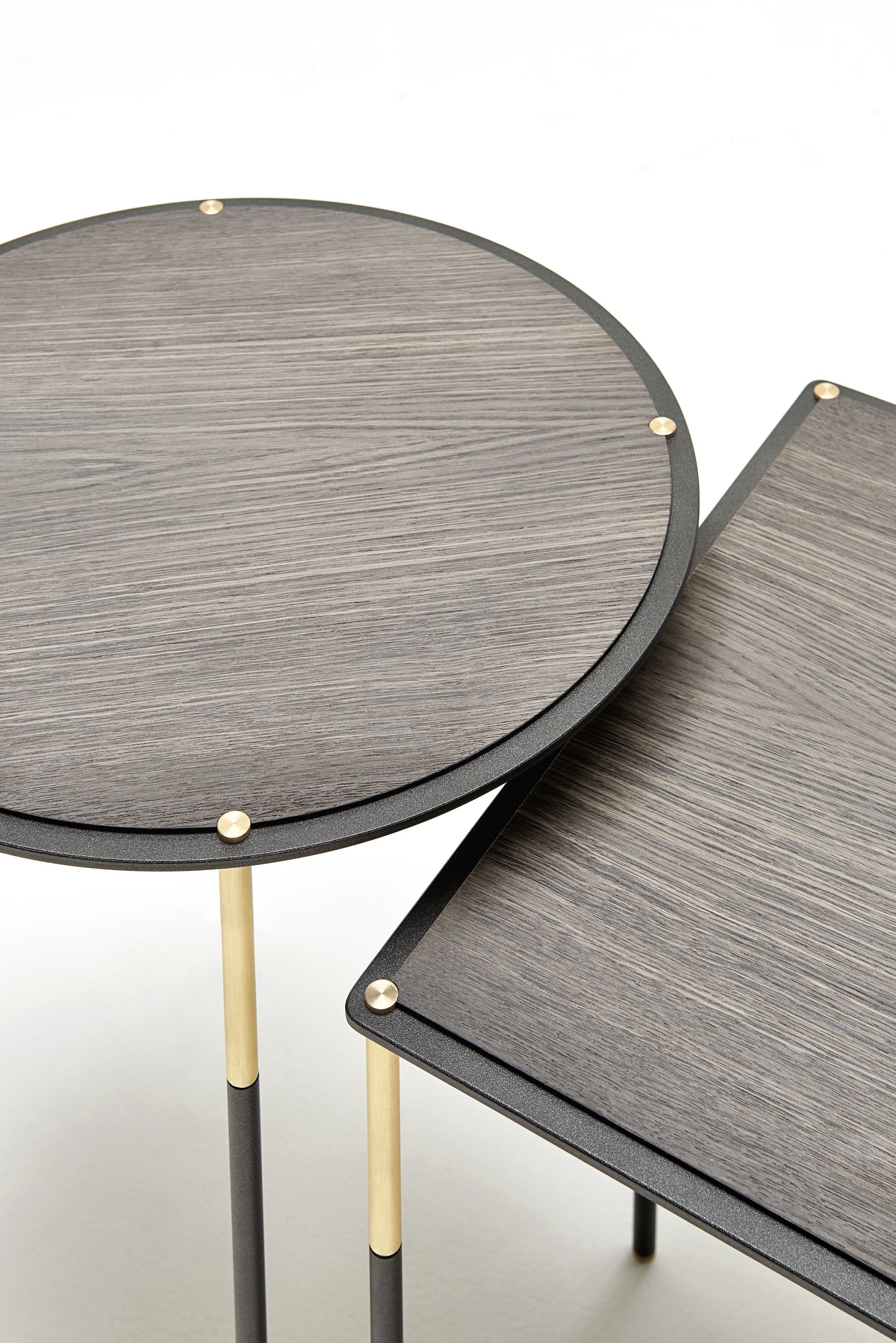 ERA TABLE Round HPL coffee table By Living Divani | design David Lopez ...