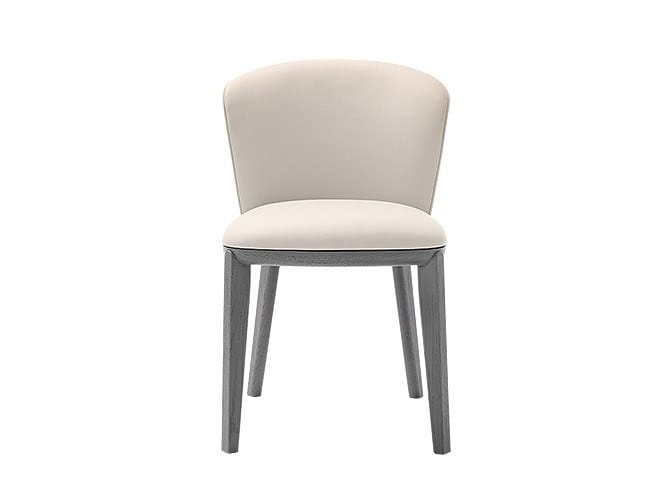 ERIKA Upholstered leather chair By HC28 Cosmo | design René Chyba