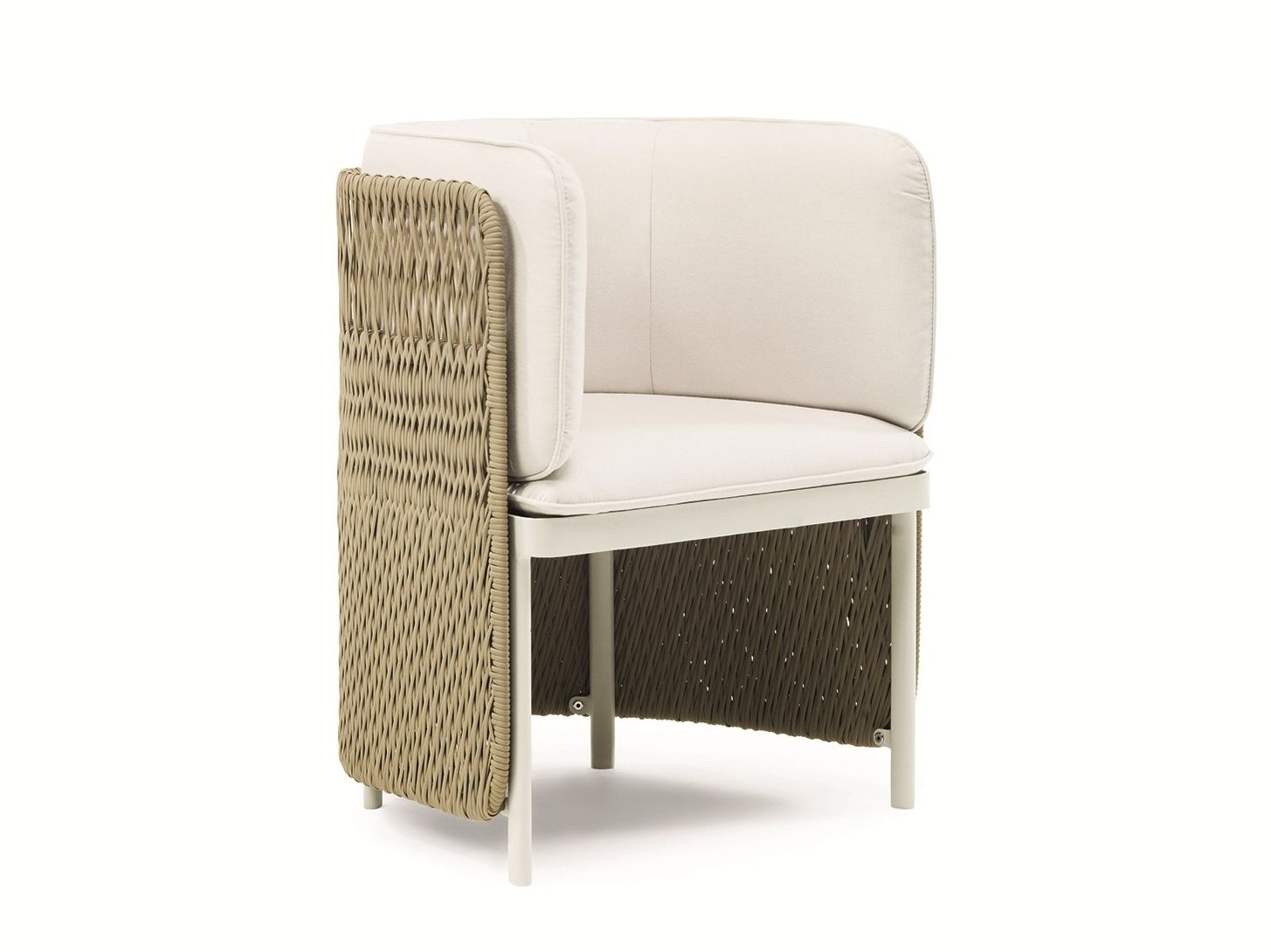 ESEDRA Upholstered garden chair with armrests By Ethimo | design Luca ...