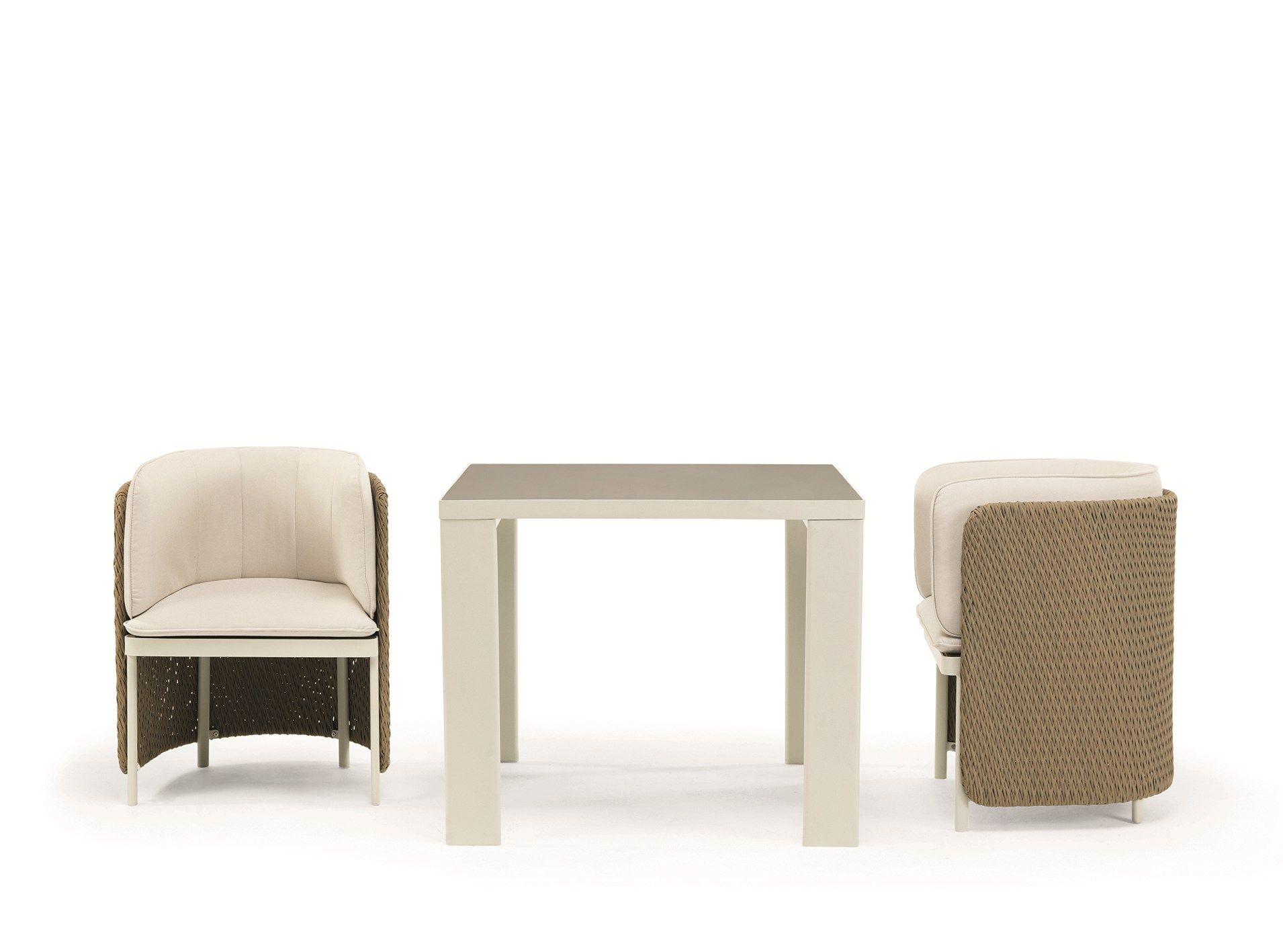 ESEDRA | Square table By Ethimo design Luca Nichetto