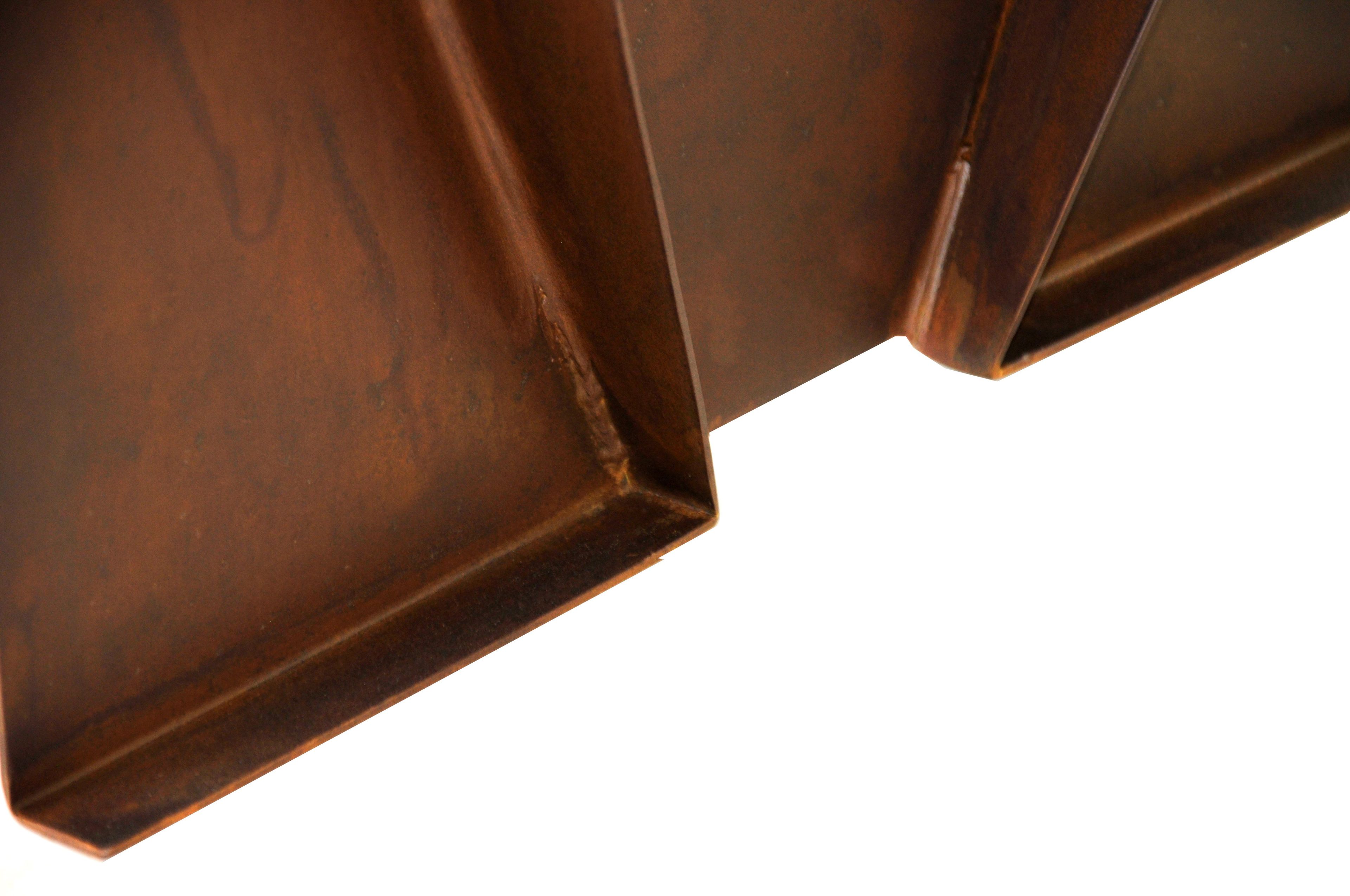 Corten™ coffee table ESSENTIAL By TrackDesign design Domenico Dibello