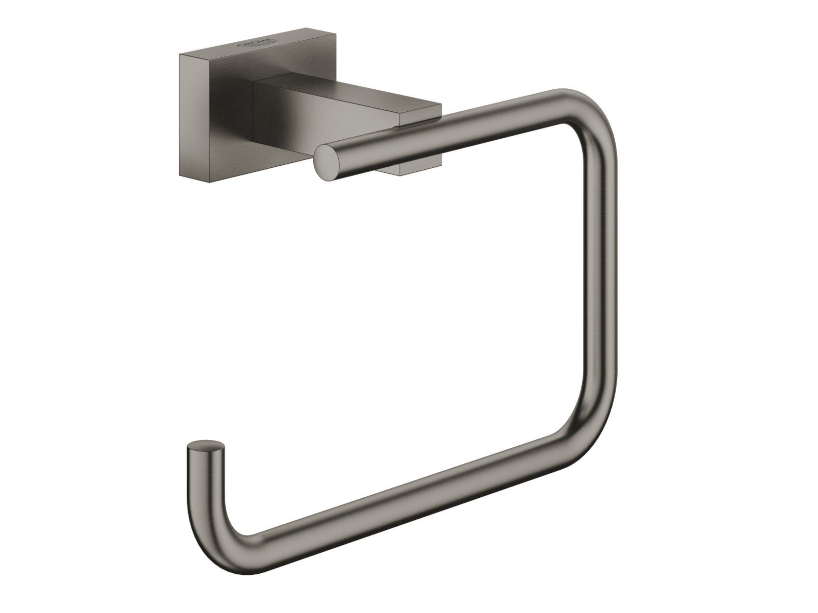 ESSENTIALS CUBE Metal toilet roll holder By Grohe