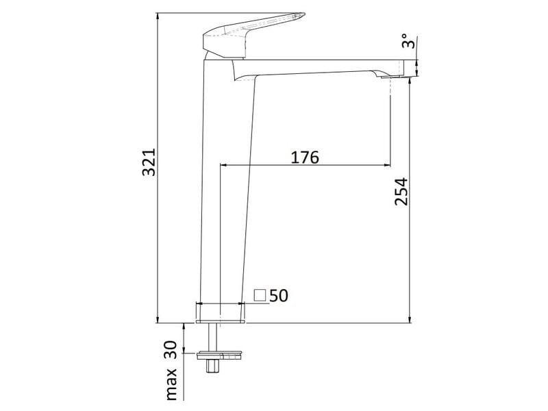 ESSENZA 398-ES | Mezclador de lavabo de sobre encimera Mezclador de ...