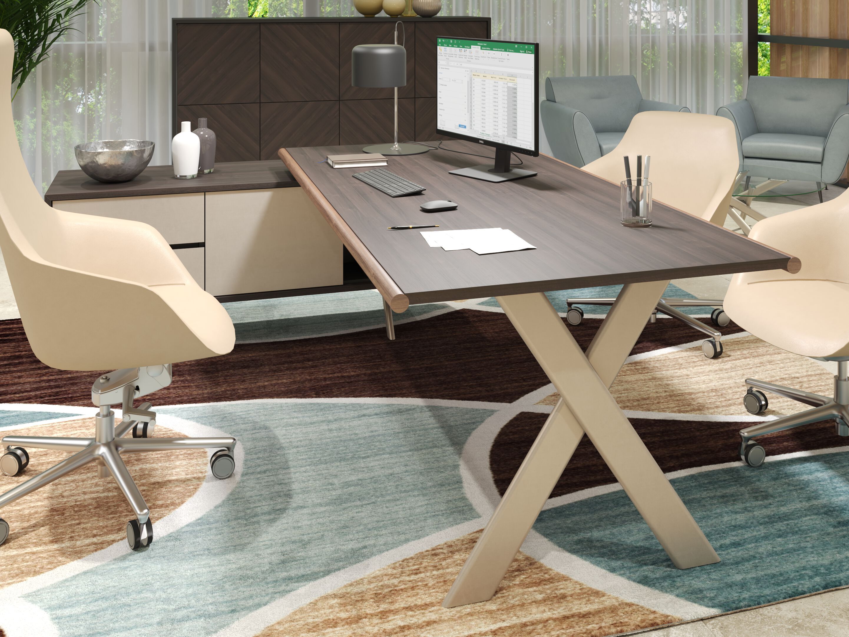 SANT'ANDREA Office desk By ESTEL GROUP