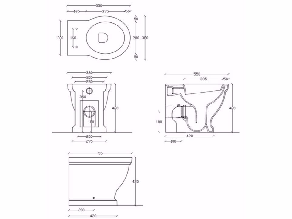 ETHOS 8437 | Inodoro Inodoro de cerámica By GALASSIA | design Antonio ...