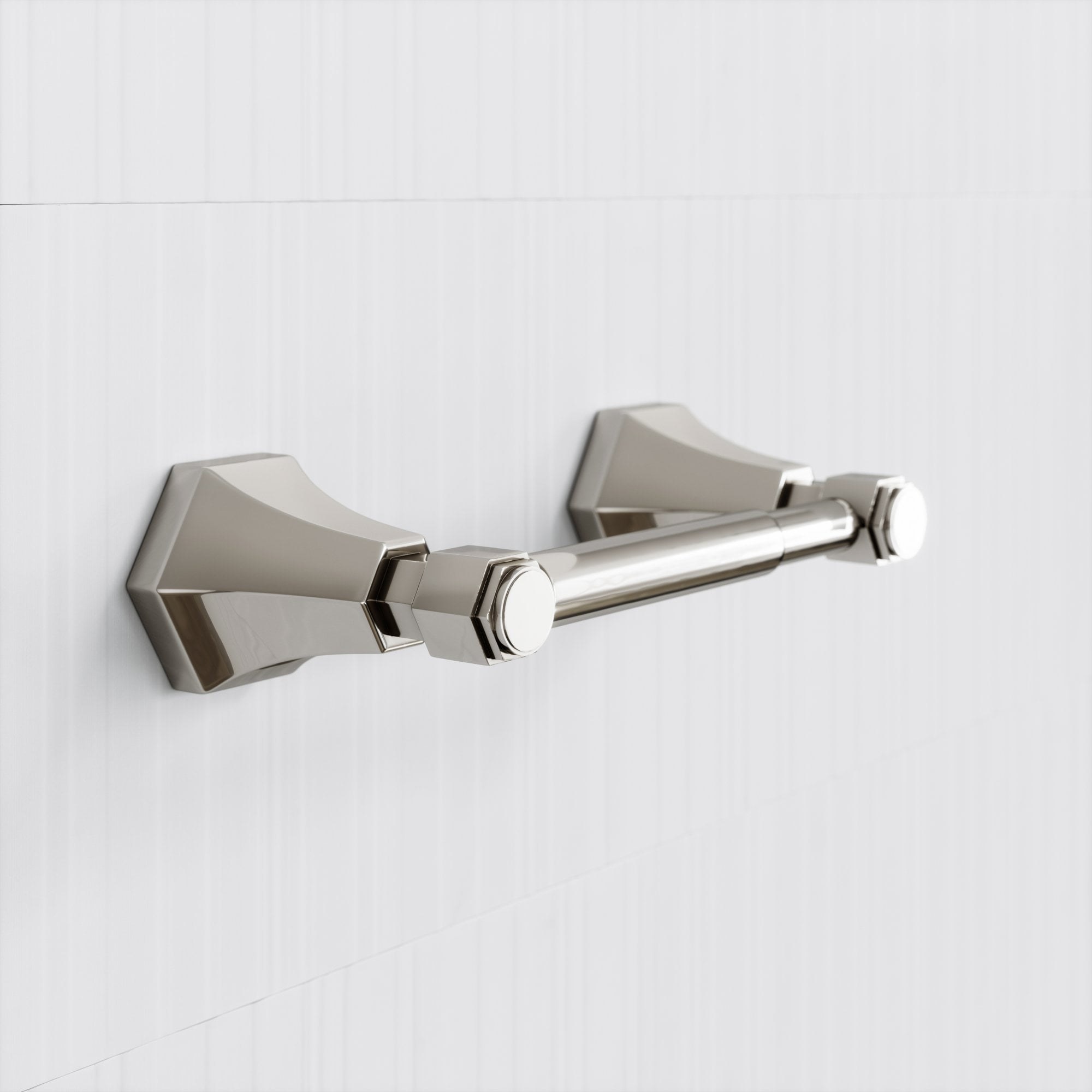 ETON Stainless steel toilet roll holder By LUSSO