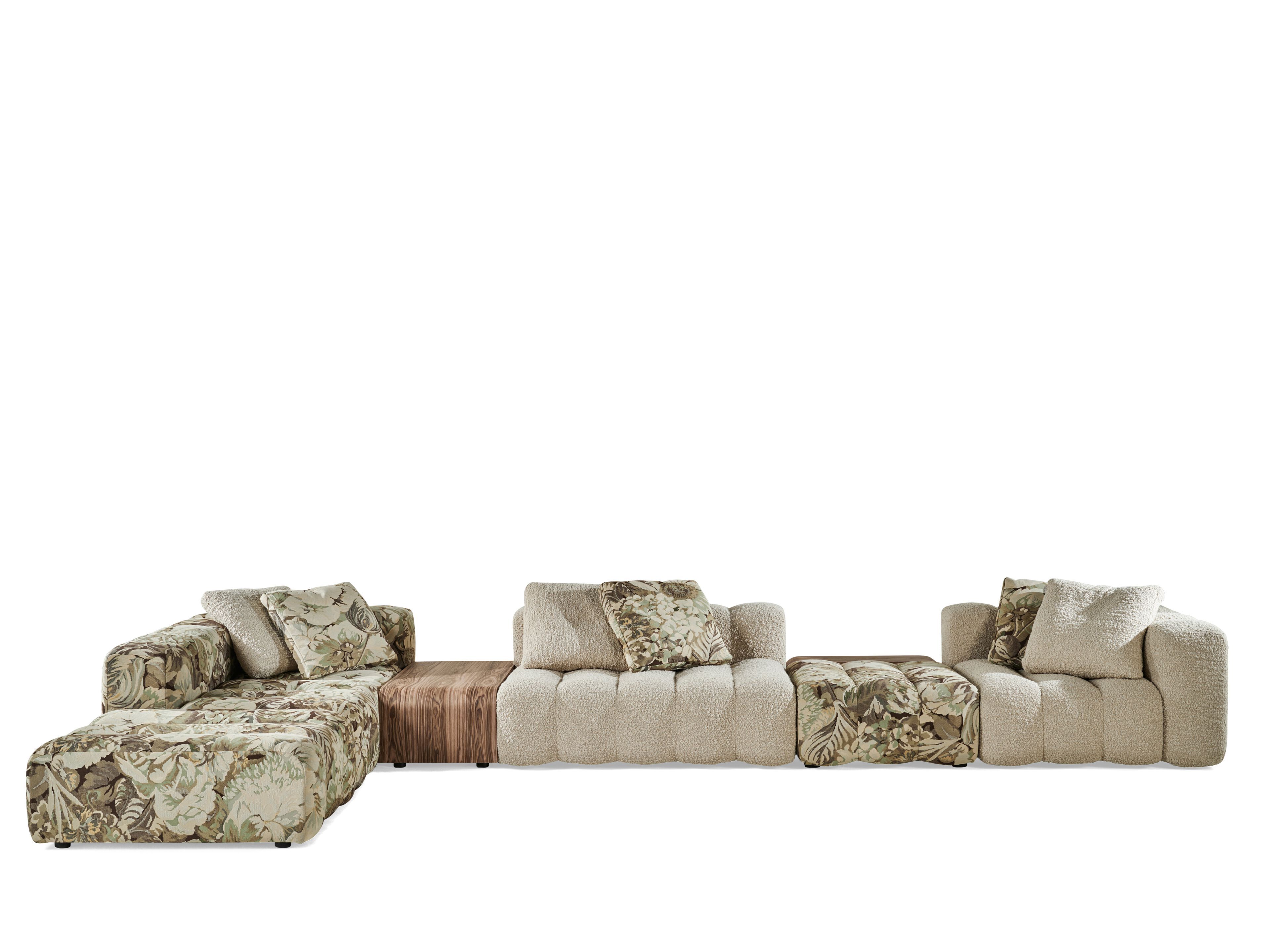 RATIO Corner fabric sofa By ETRO Home Interiors