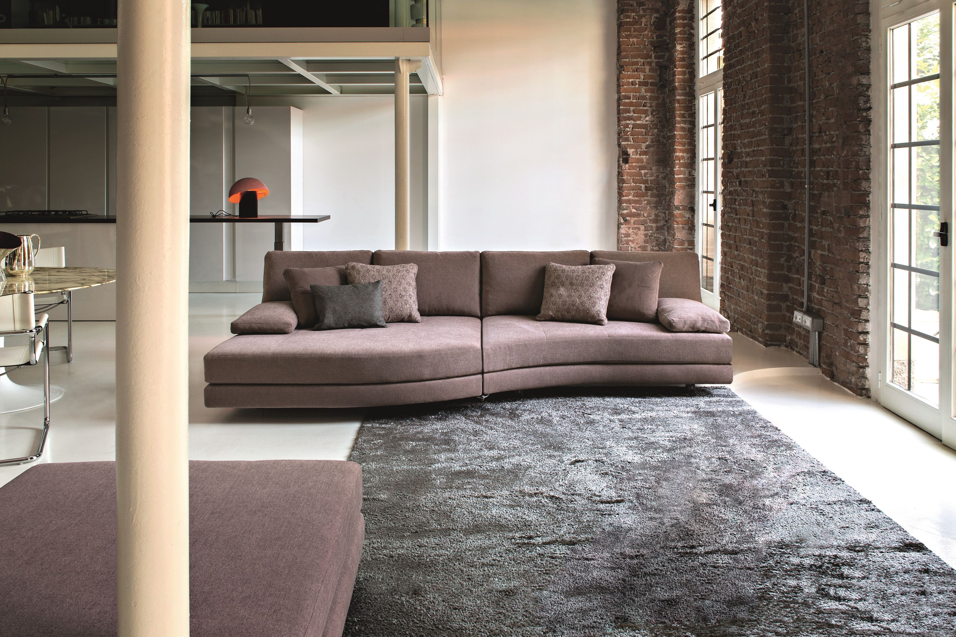 Fabric sofa bed EVANS By Ditre Italia