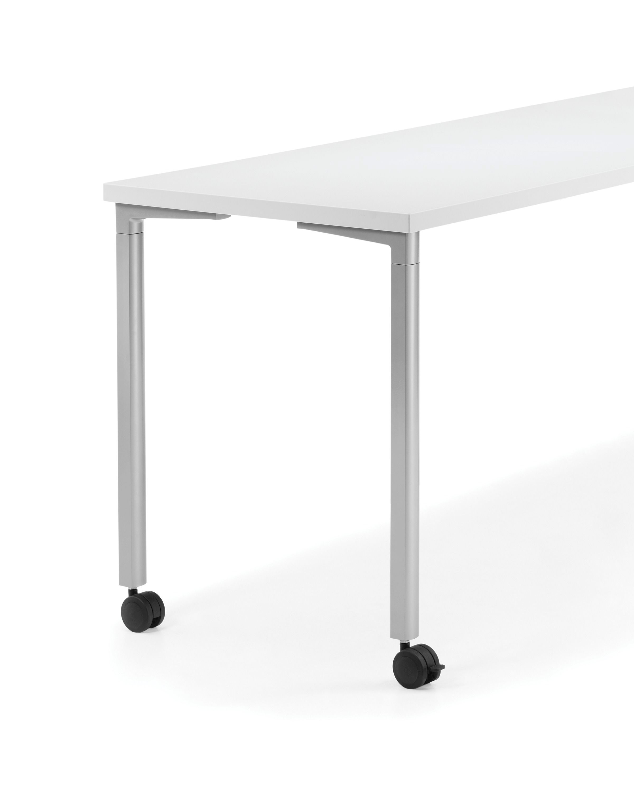 EVERYWHERE | Bench desk with castors Everywhere Collection By Herman ...