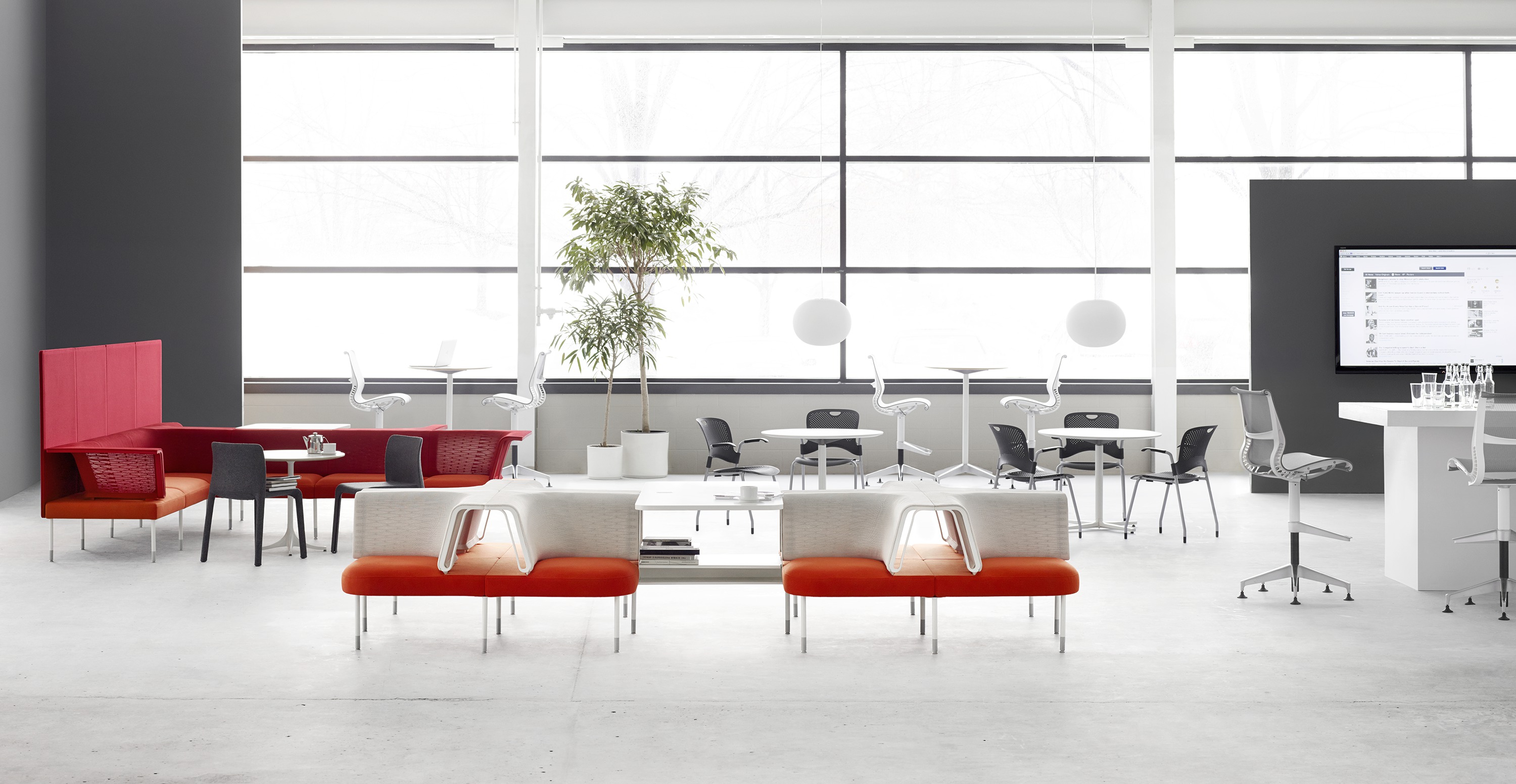 EVERYWHERE Sectional workstation desk By Herman Miller | design Dan ...