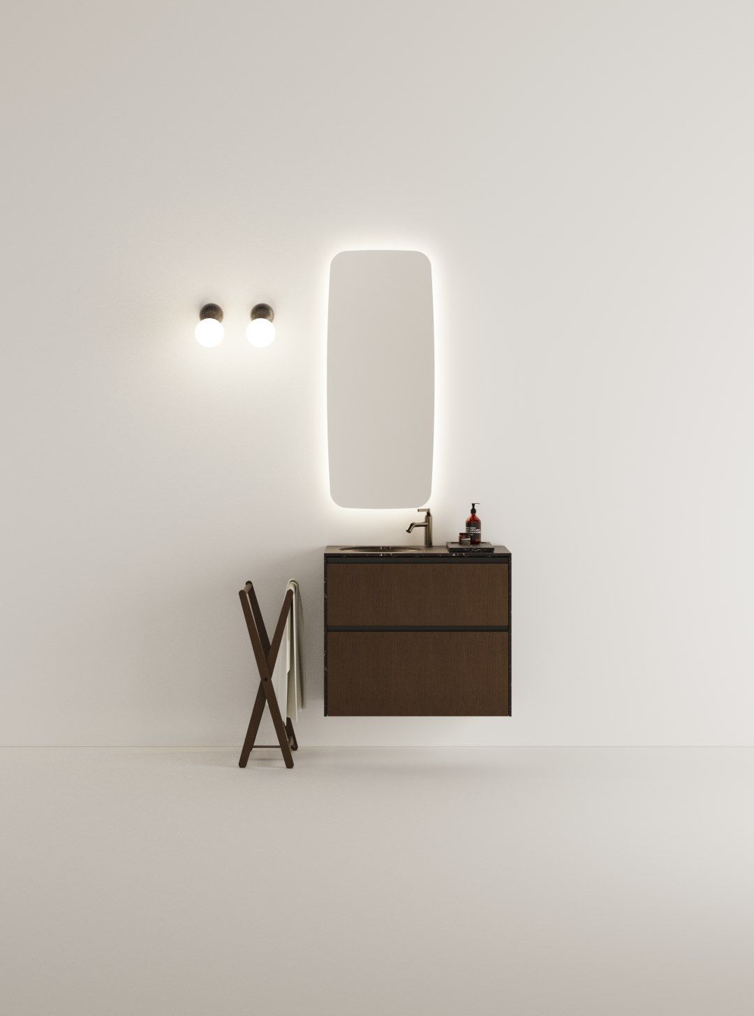 EVO 21 Vanity unit By Agape | design Benedini Associati