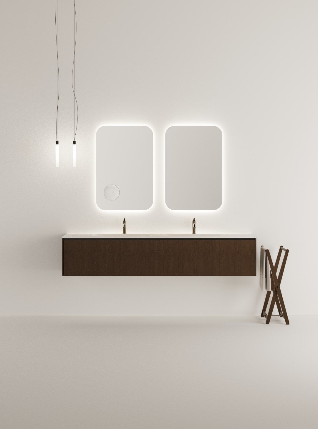 EVO 21 Vanity unit By Agape | design Benedini Associati