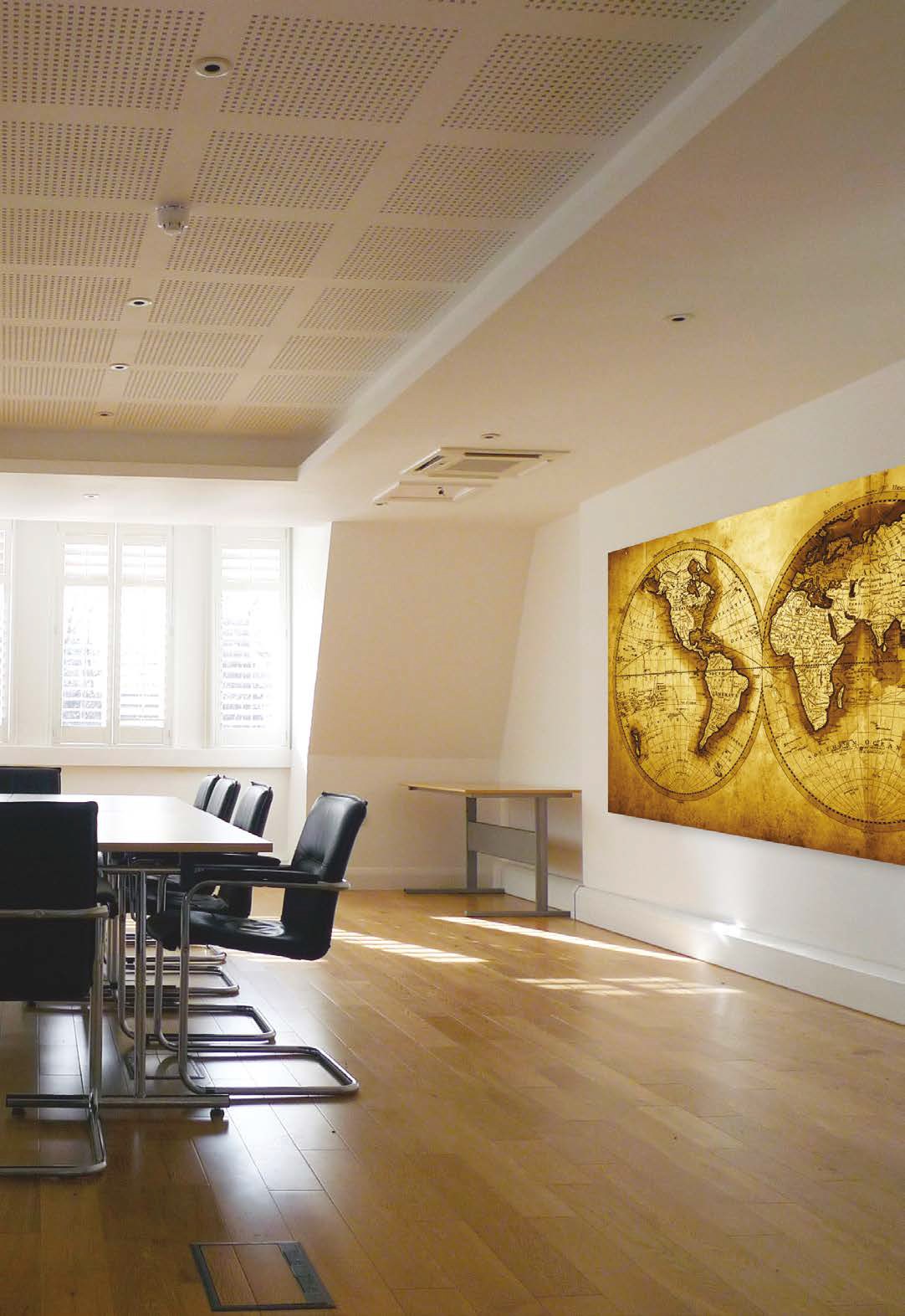 EVOLUTION SILENT Polyester fibre Acoustic wall panel By Virag Floors