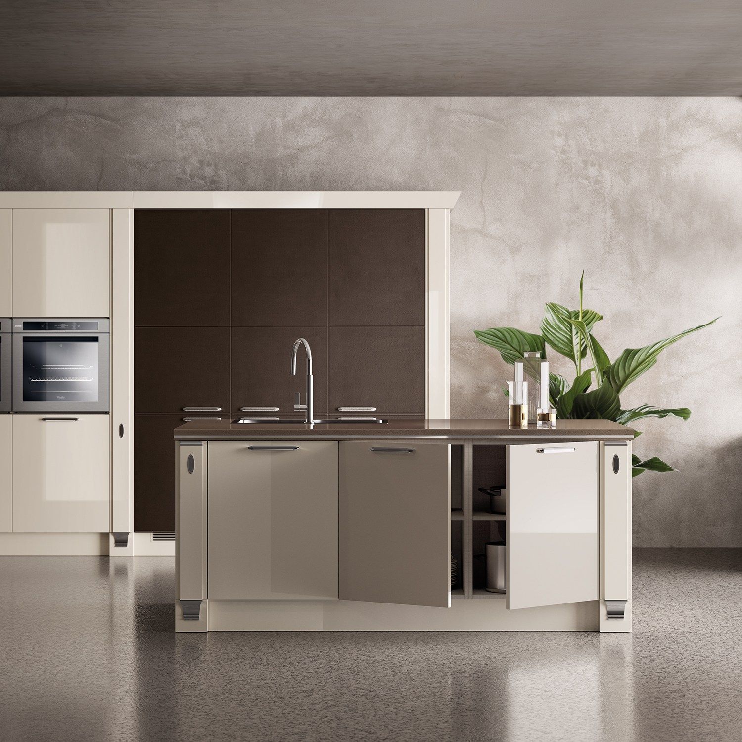 Cuisine intégrée EXCLUSIVA Ligne Scavolini By Scavolini