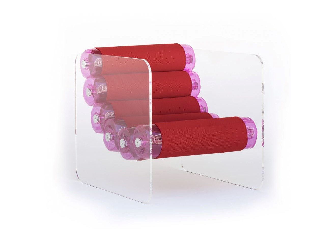 EXCLUSIVE MW 02 PMMA - PINK | Poltrona By Mojow design Olivier SantinI