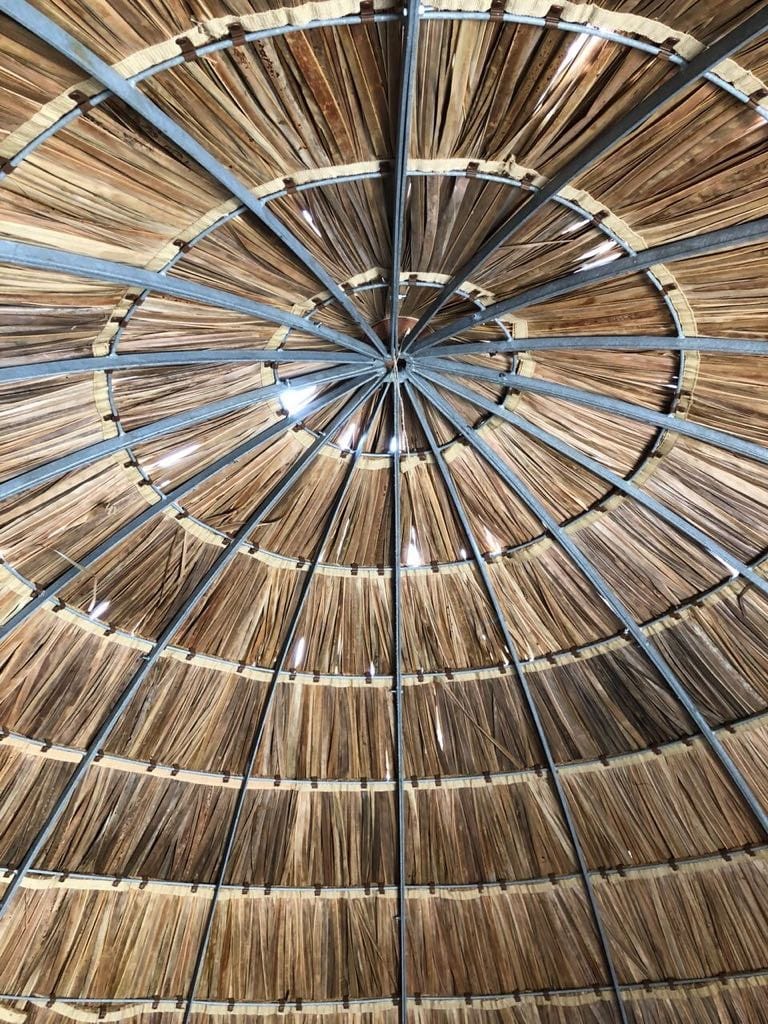 EXOTIC TRES CHIC - ZULU Gazebo in natural Makuti By AFRICA STYLE