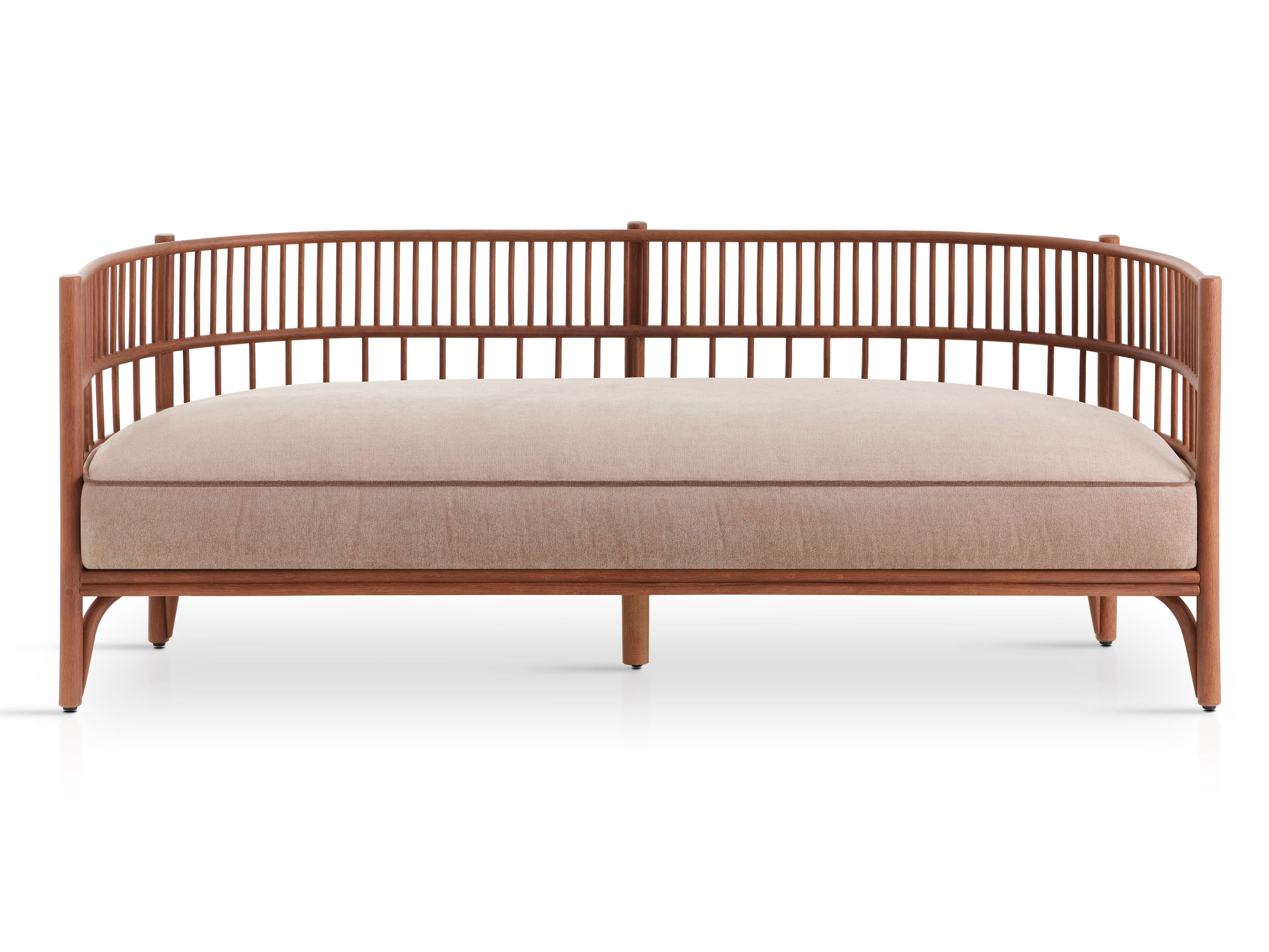 CADENZA Rattan small sofa By EXPORMIM