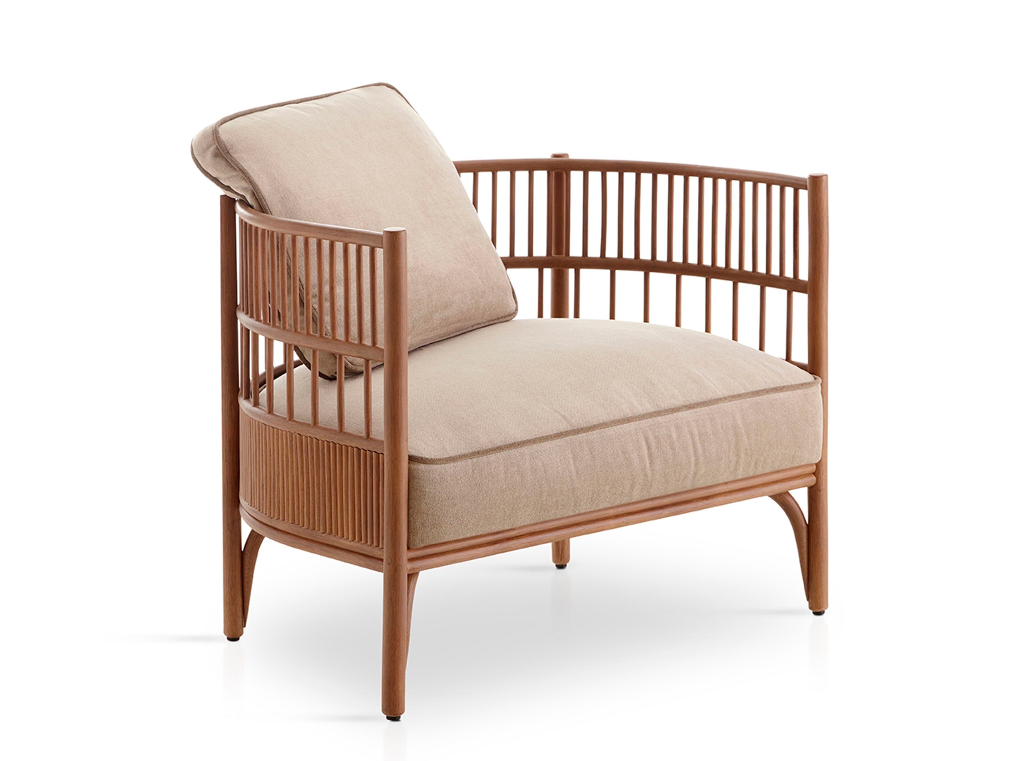 CADENZA Rattan easy chair By EXPORMIM