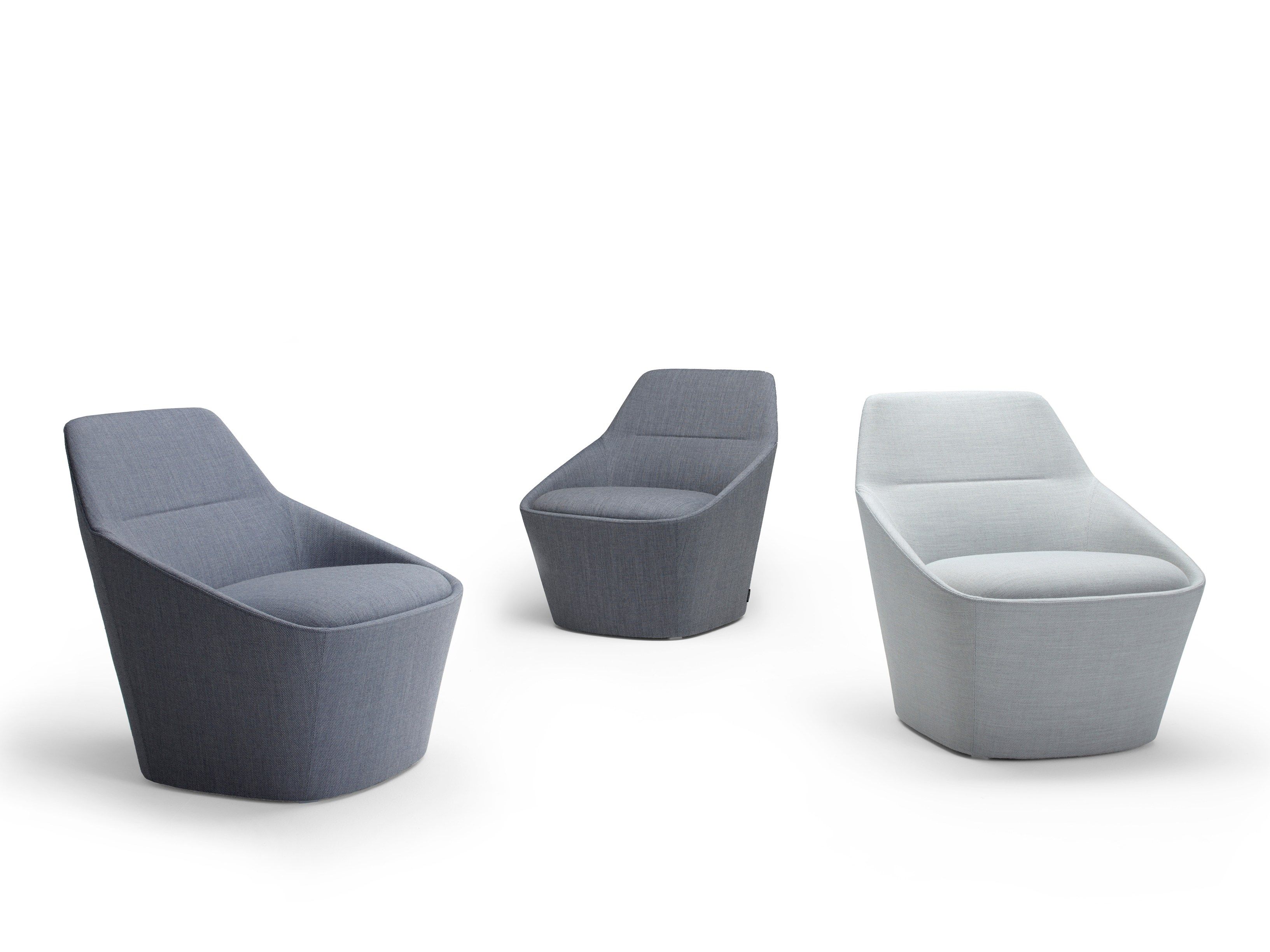 EZY LARGE Fabric easy chair By Offecct | design Christophe Pillet