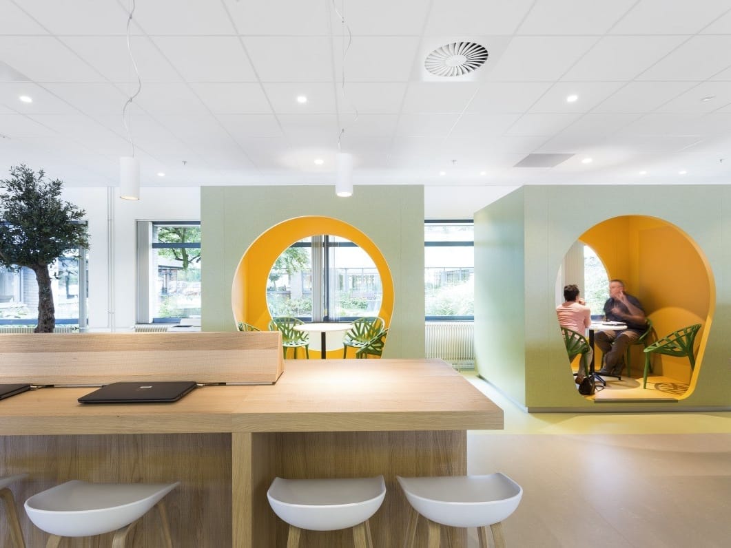 Pannelli per controsoffitto acustico in lana di vetro Ecophon Focus™ A ...