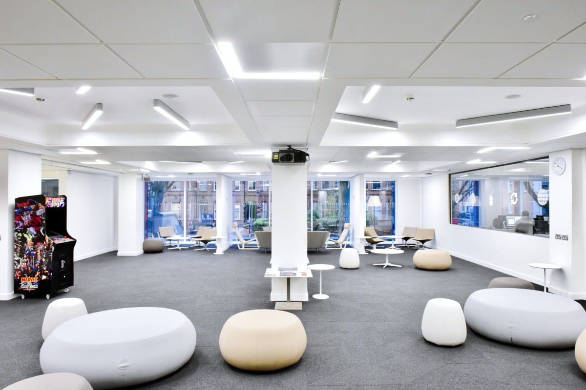 Pannelli per controsoffitto acustico in lana di vetro Ecophon Focus™ E ...