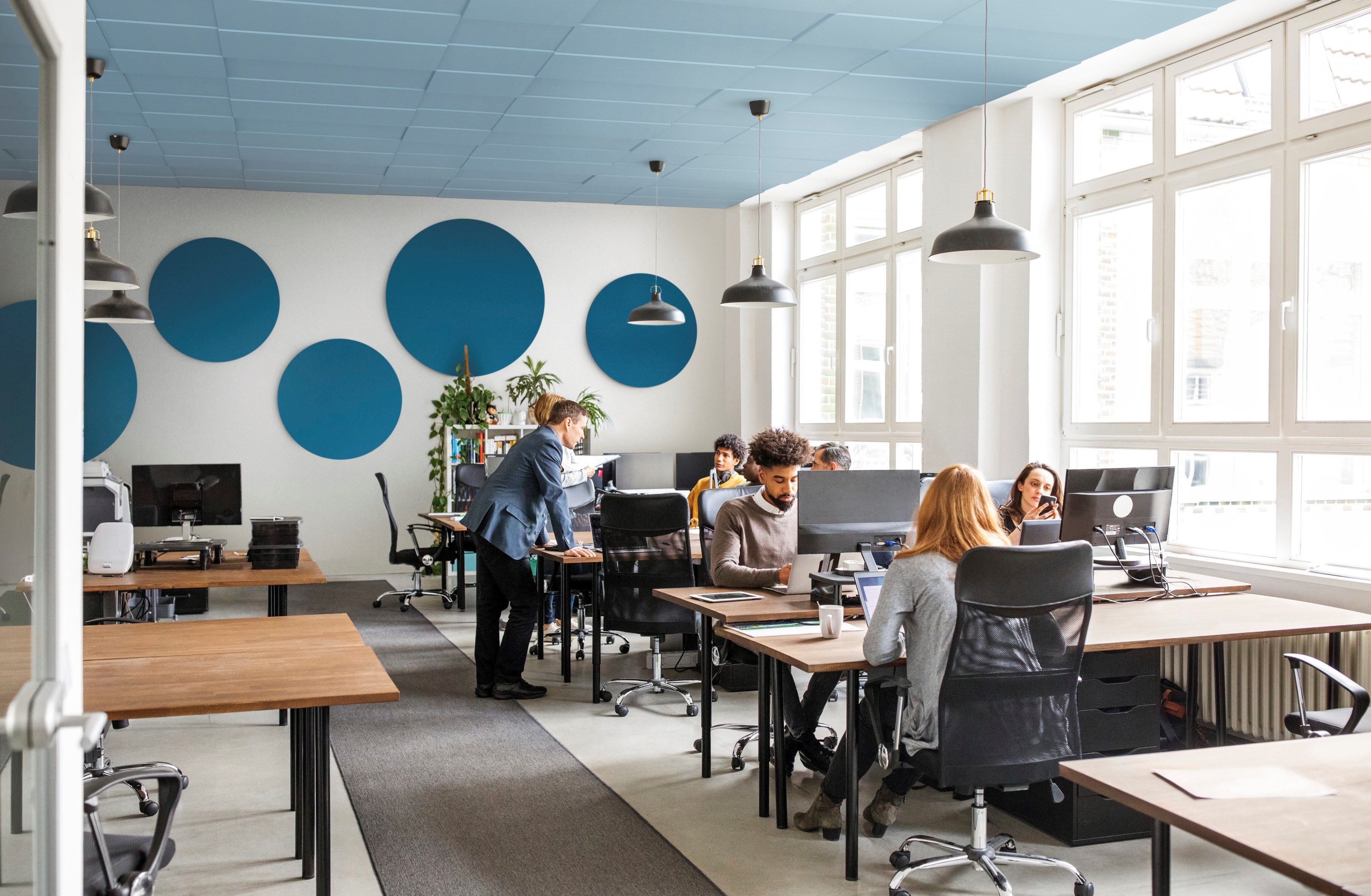 Ecophon Focus™ Levels Sound absorbing ceiling panels By Saint-Gobain ...