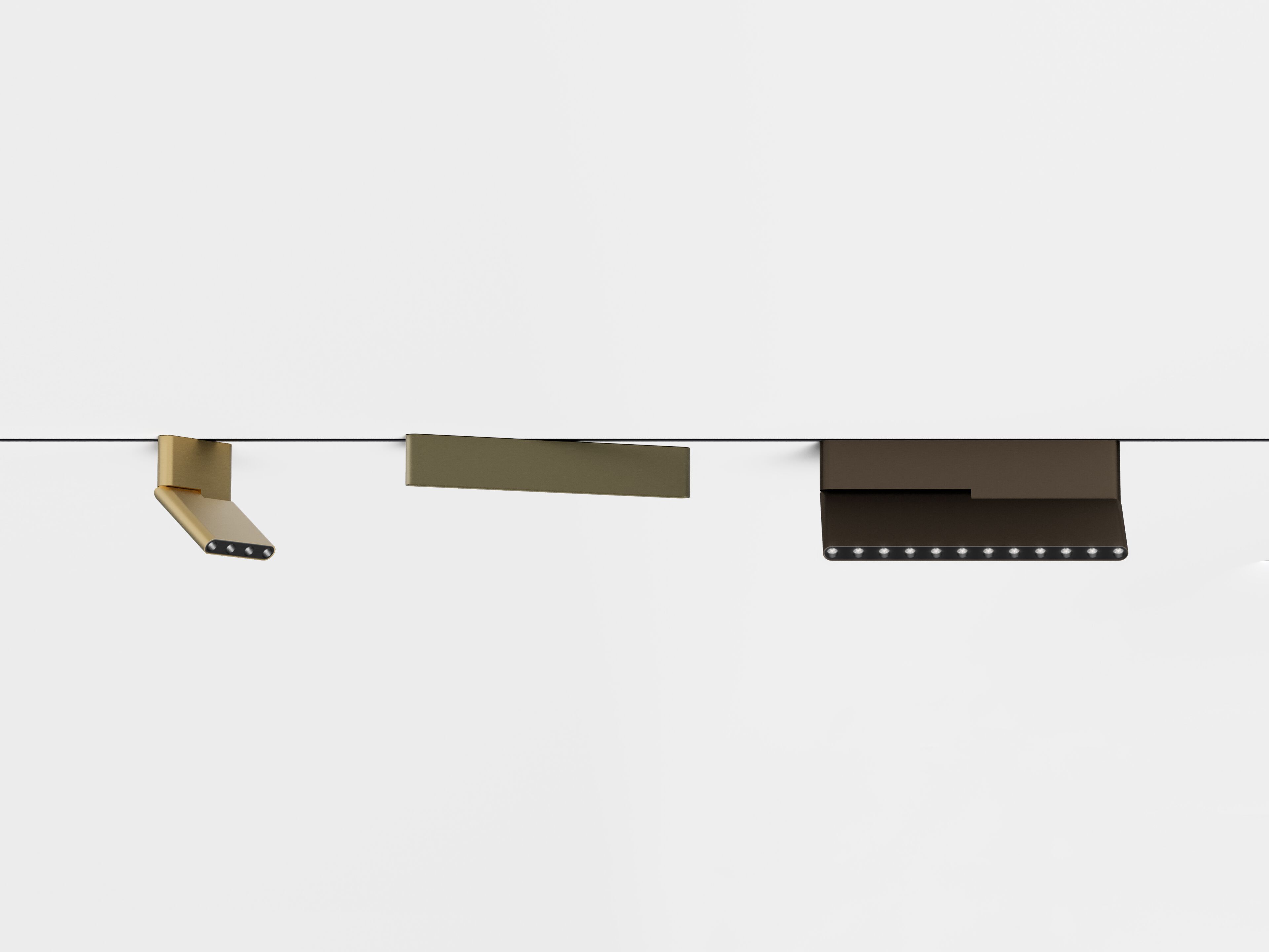 °LINE M TRACK Anodized aluminium track-Light By Eden Design | design ...