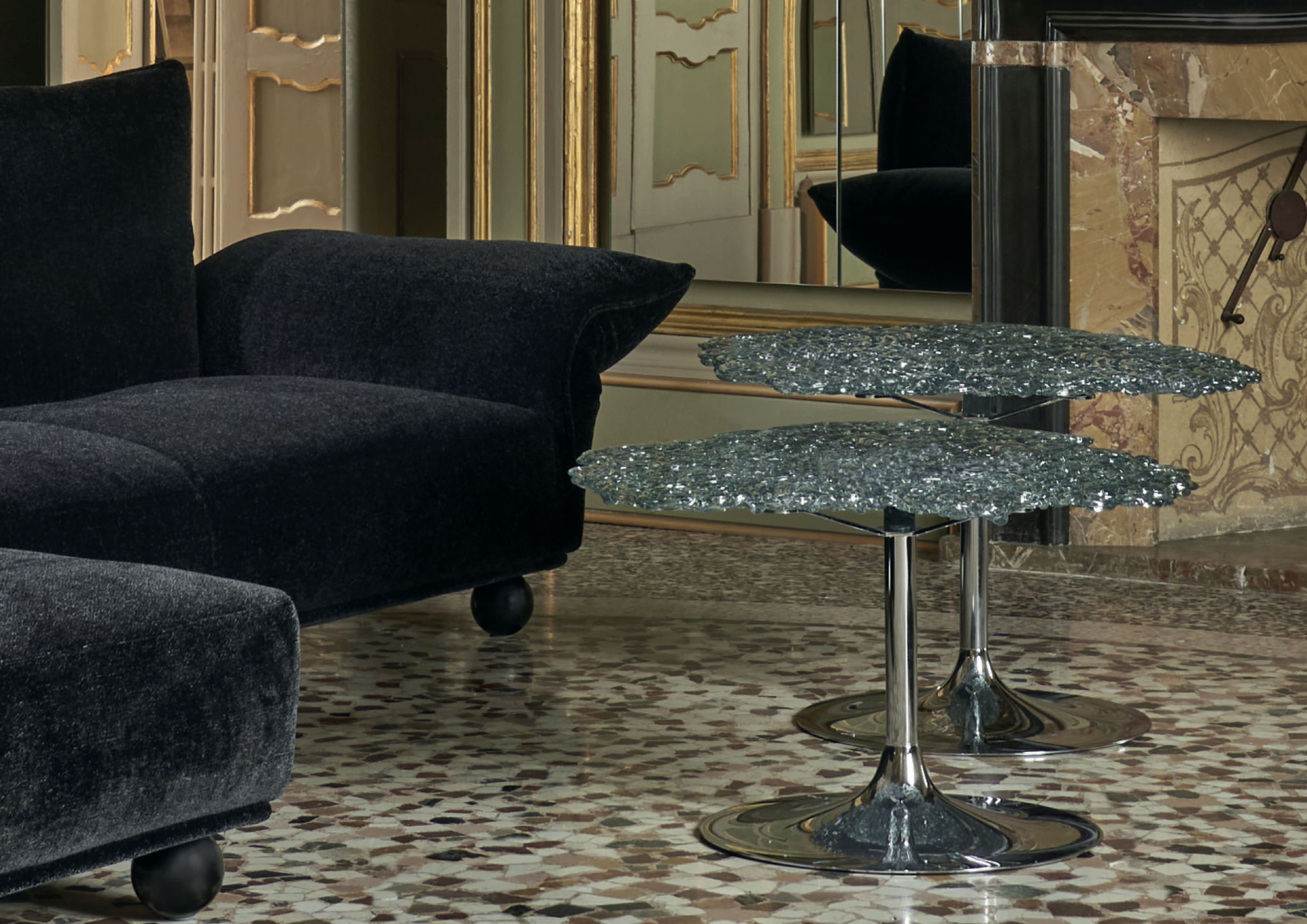 DIAMANTE 茶几 By Edra | design Jacopo Foggini