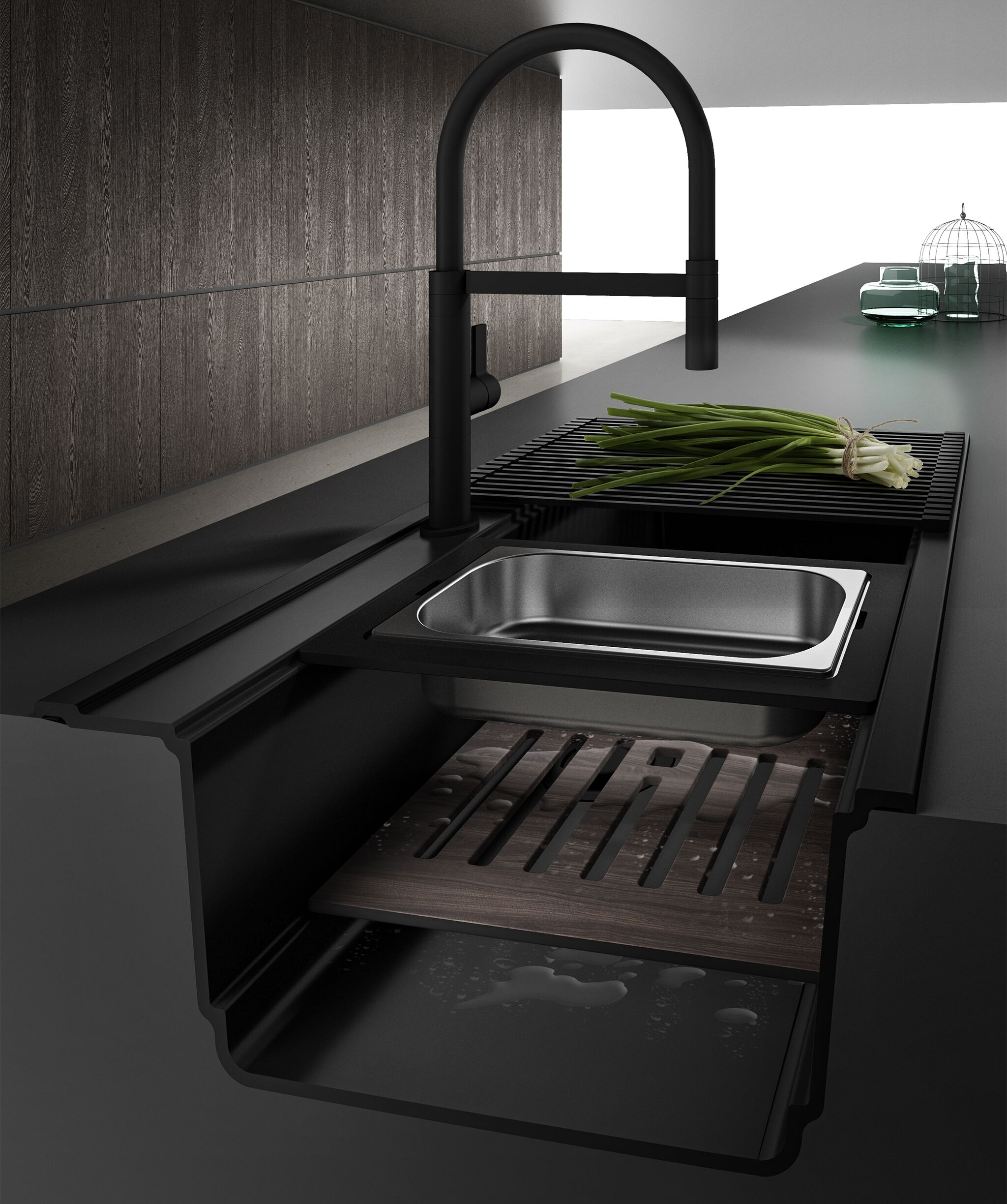 BEST WORKSTATION Sink workstation By Elleci