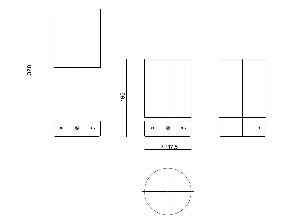 CHAPEAU Table lamp By Emera Design