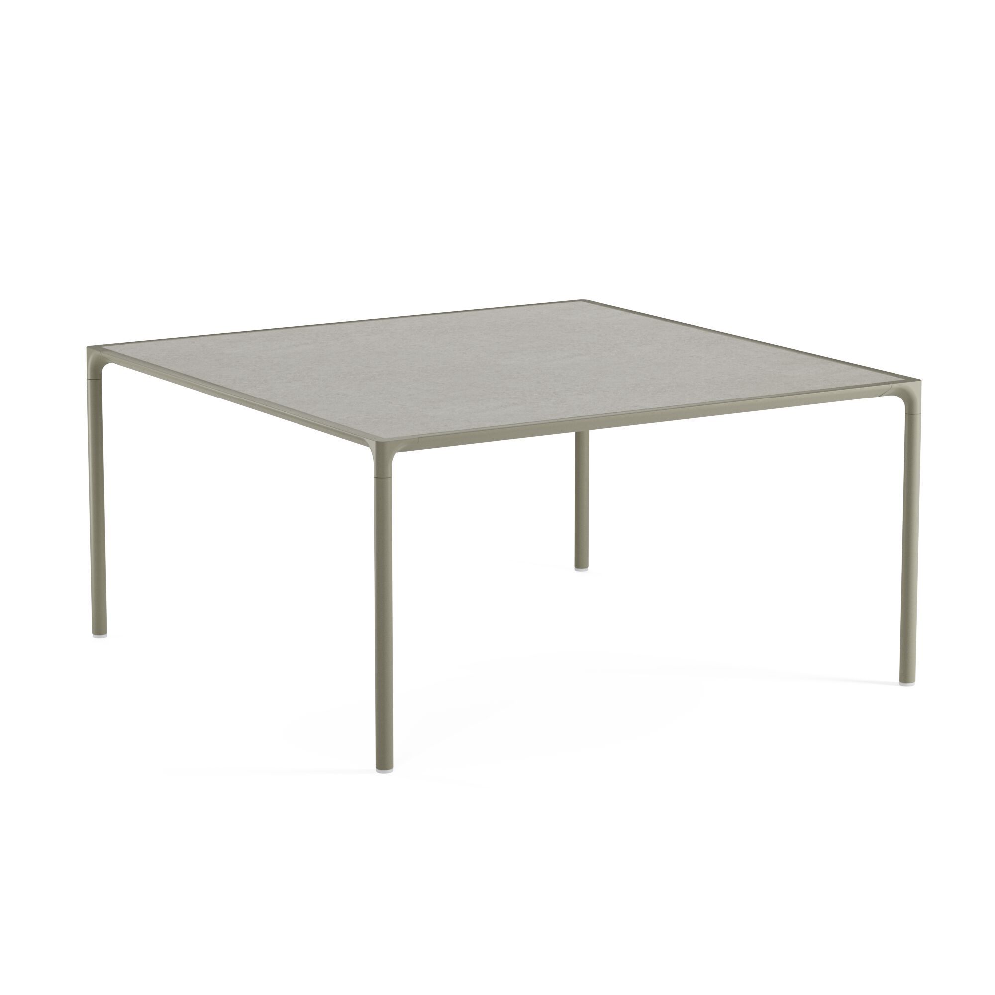 TERRAMARE Square aluminium garden table By Emu | design Chiaramonte Marin