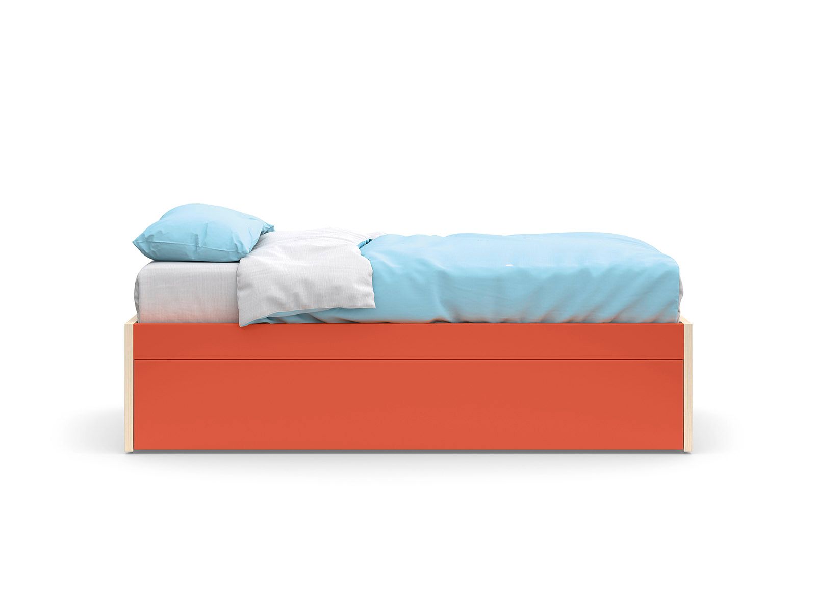 Equipped platform bed By Nidi