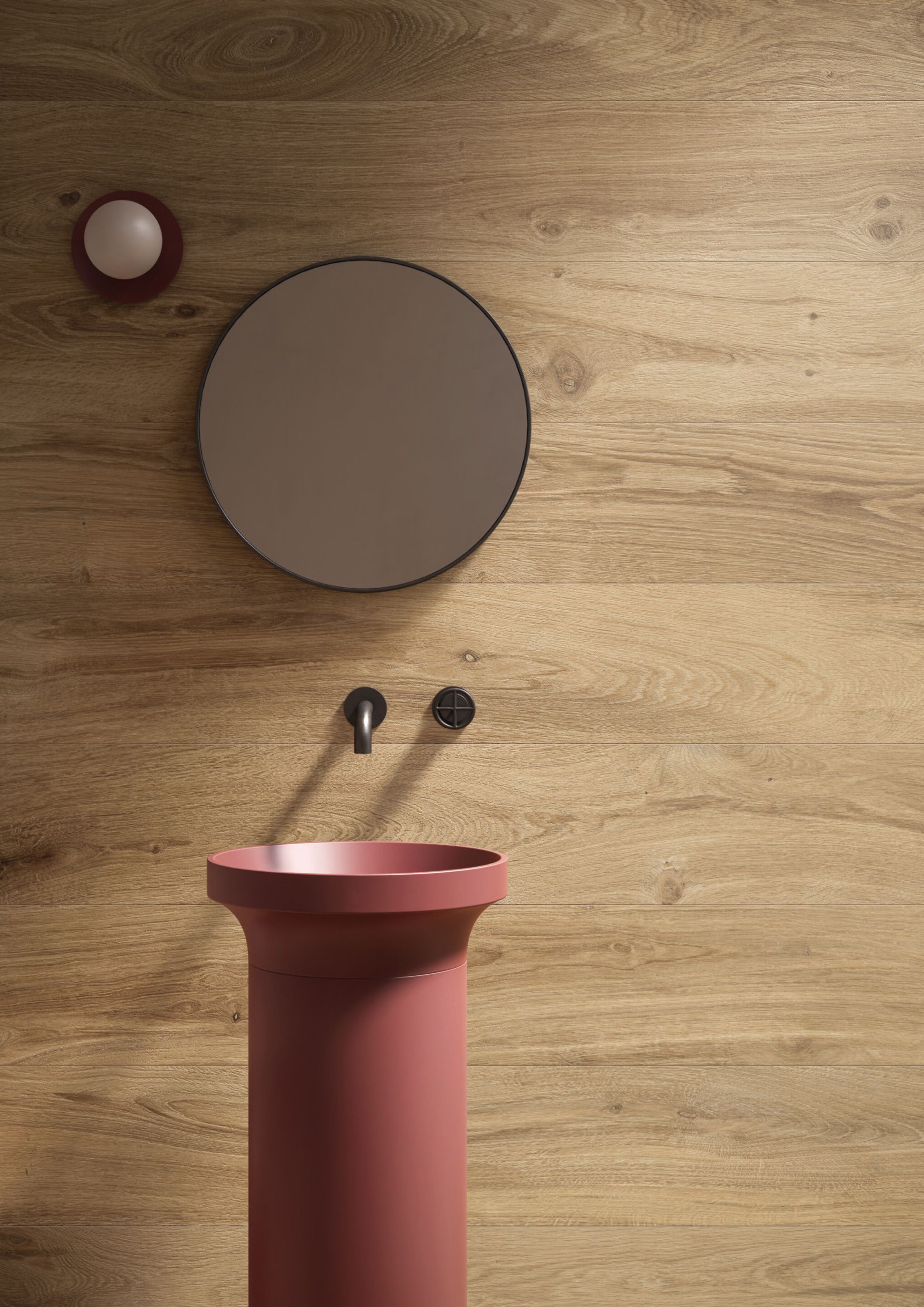 I-WOOD ROVERE DORATO Porcelain stoneware wall/floor tiles with wood ...