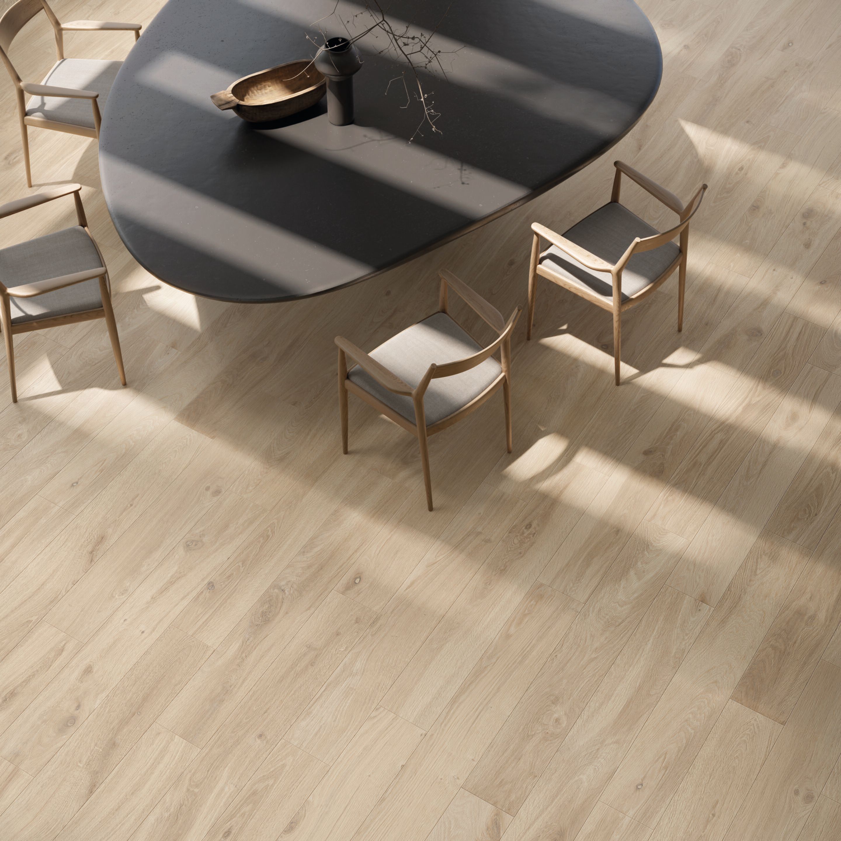 I-WOOD ROVERE PALLIDO Porcelain stoneware wall/floor tiles with wood ...